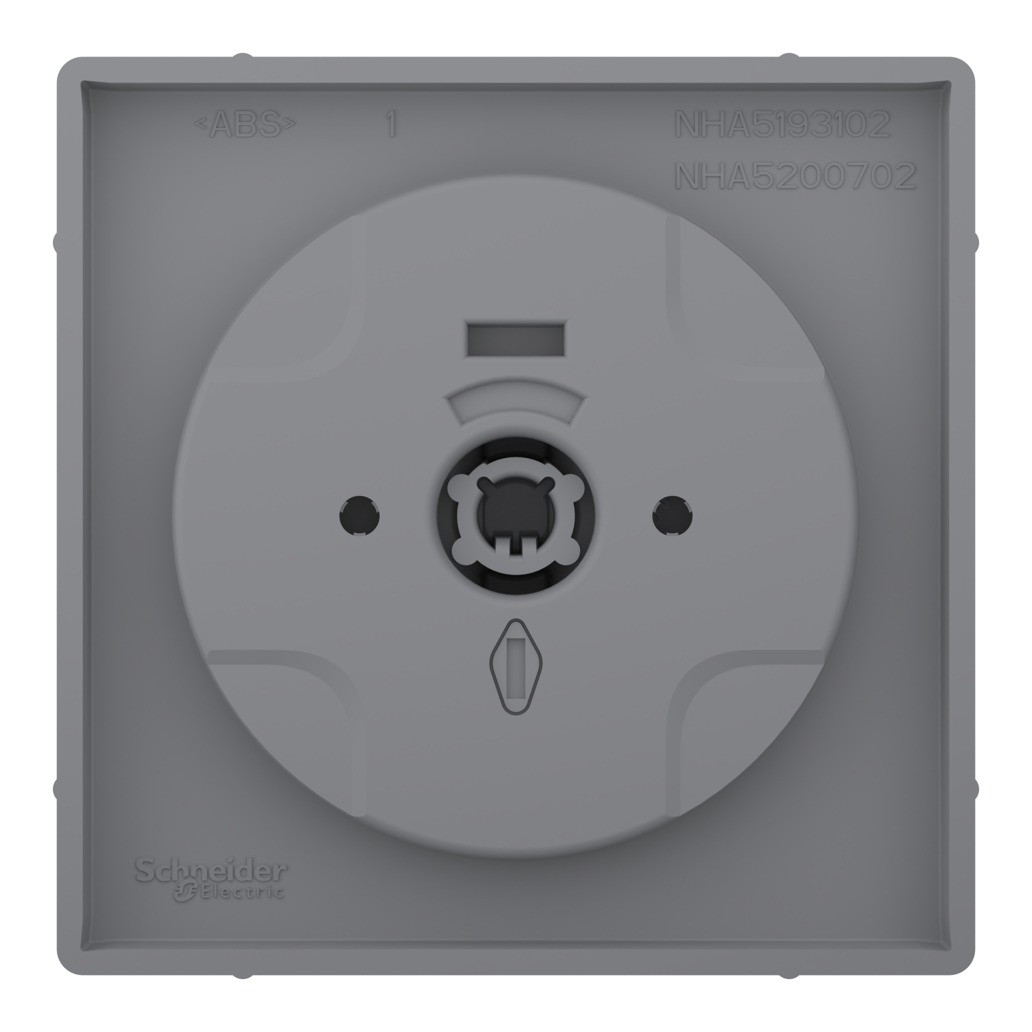 MEG3875-6036 - carátula, System M, for rotary shutter control, Aluminio ...