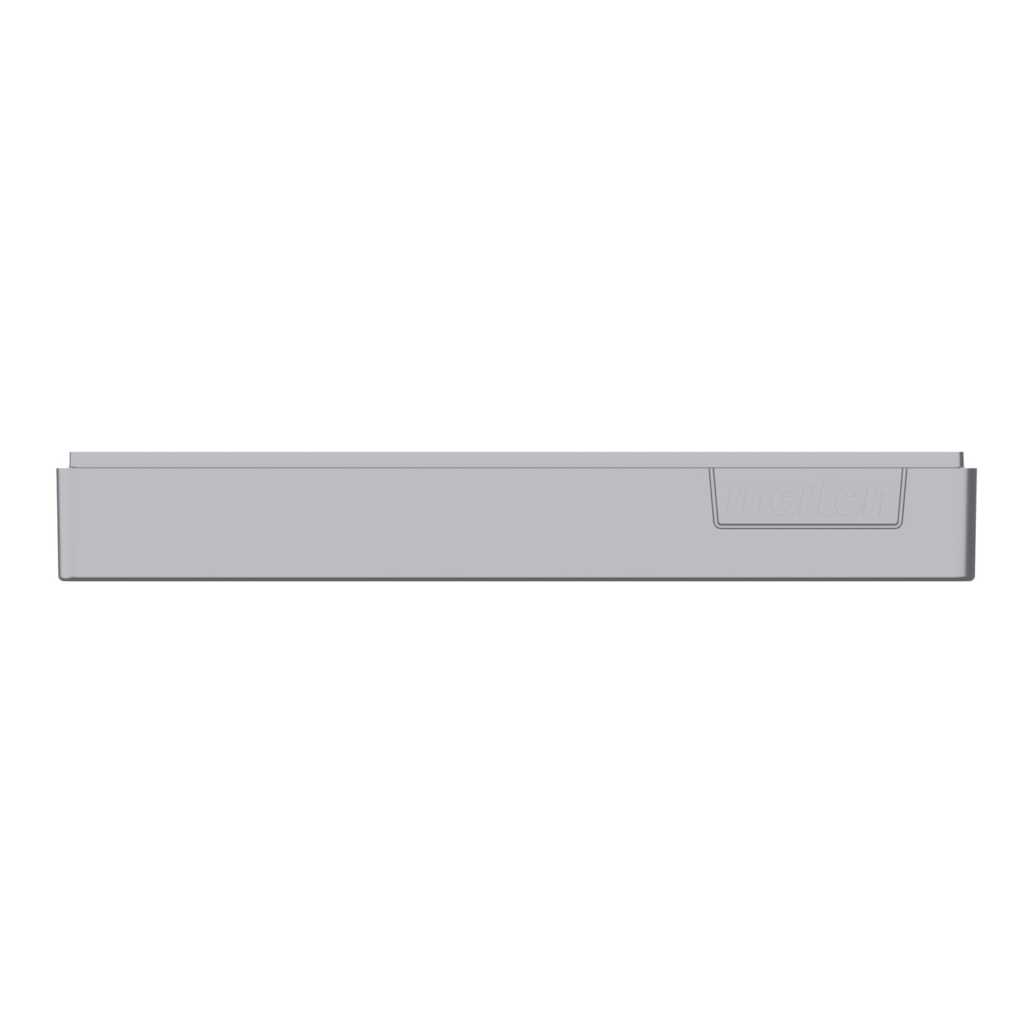 MEG4030-6536 - Cover frame, Merten D-Life, 3 gangs, stainless steel ...