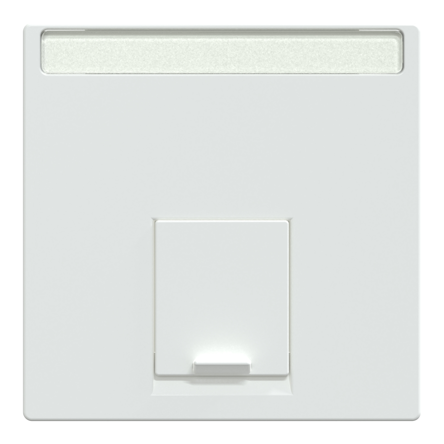 MEG4573-0325 - Zentralplatte für Actassi-Connector 1fach, aktivweiß ...