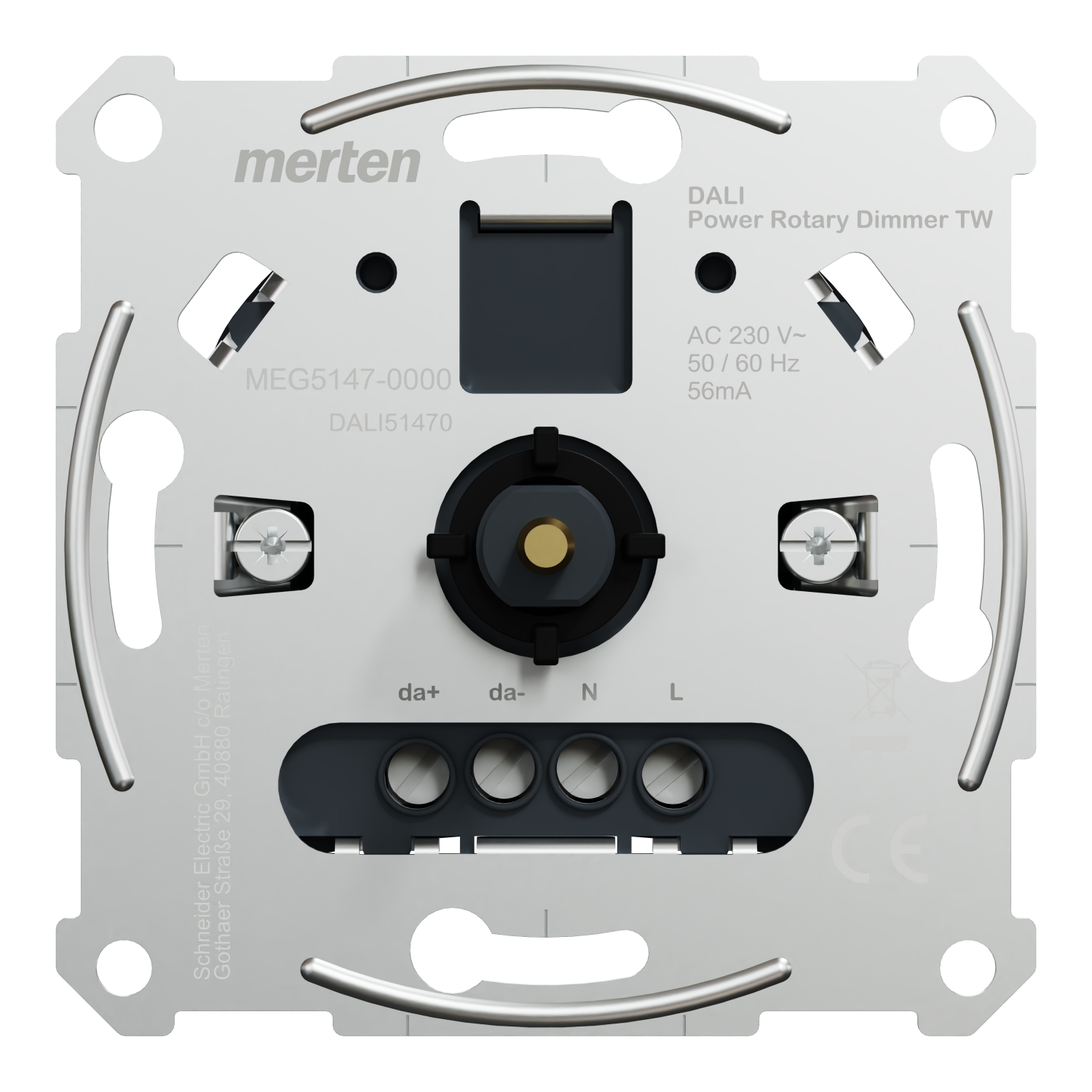 MEG5147-0000 - DALI Rotary dimmer, compatible con System M y D-Life ...