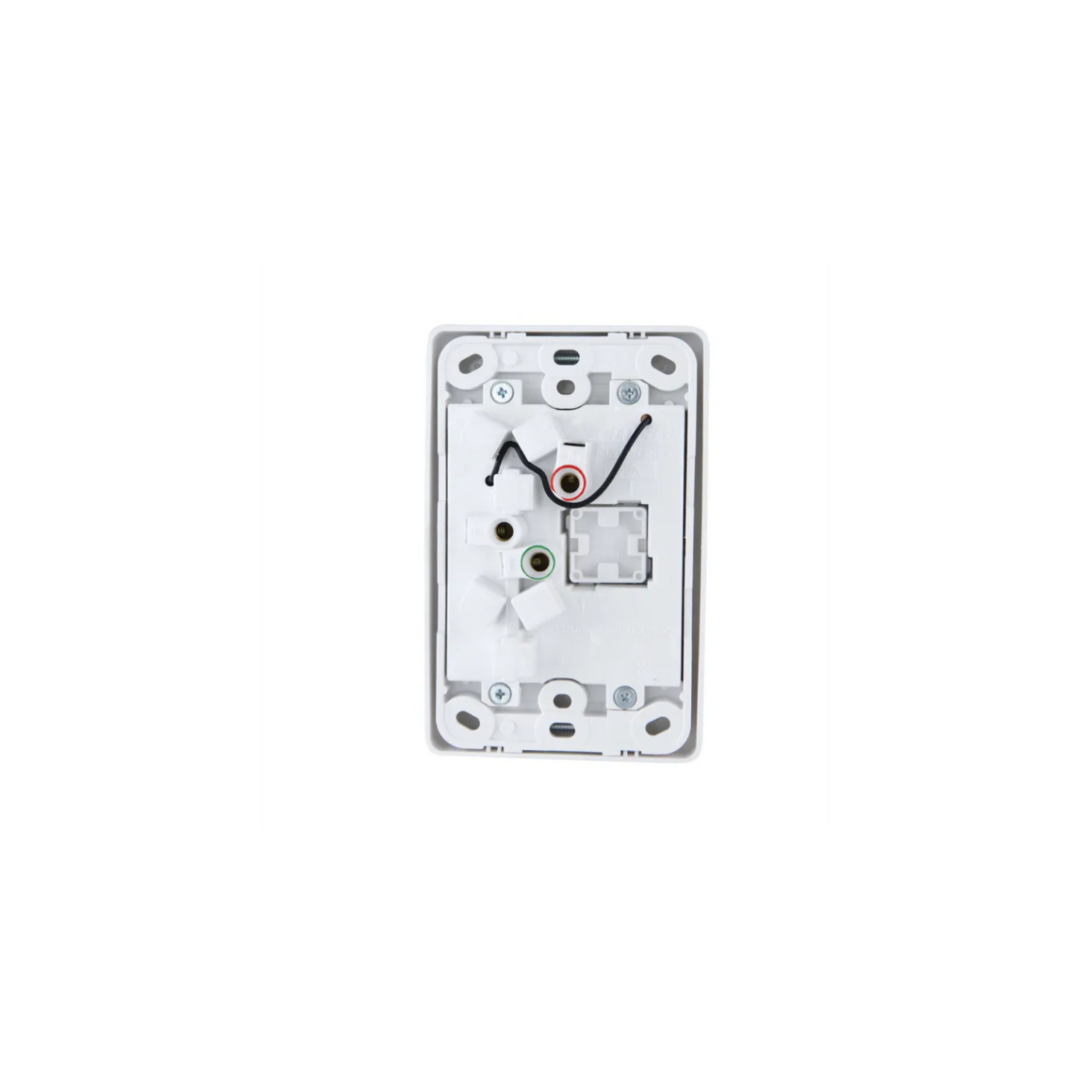 ML2025VI-WE - Switch Socket Outlet, Medilec, Twin, 250V, 10A, 2 Gang, 1 ...