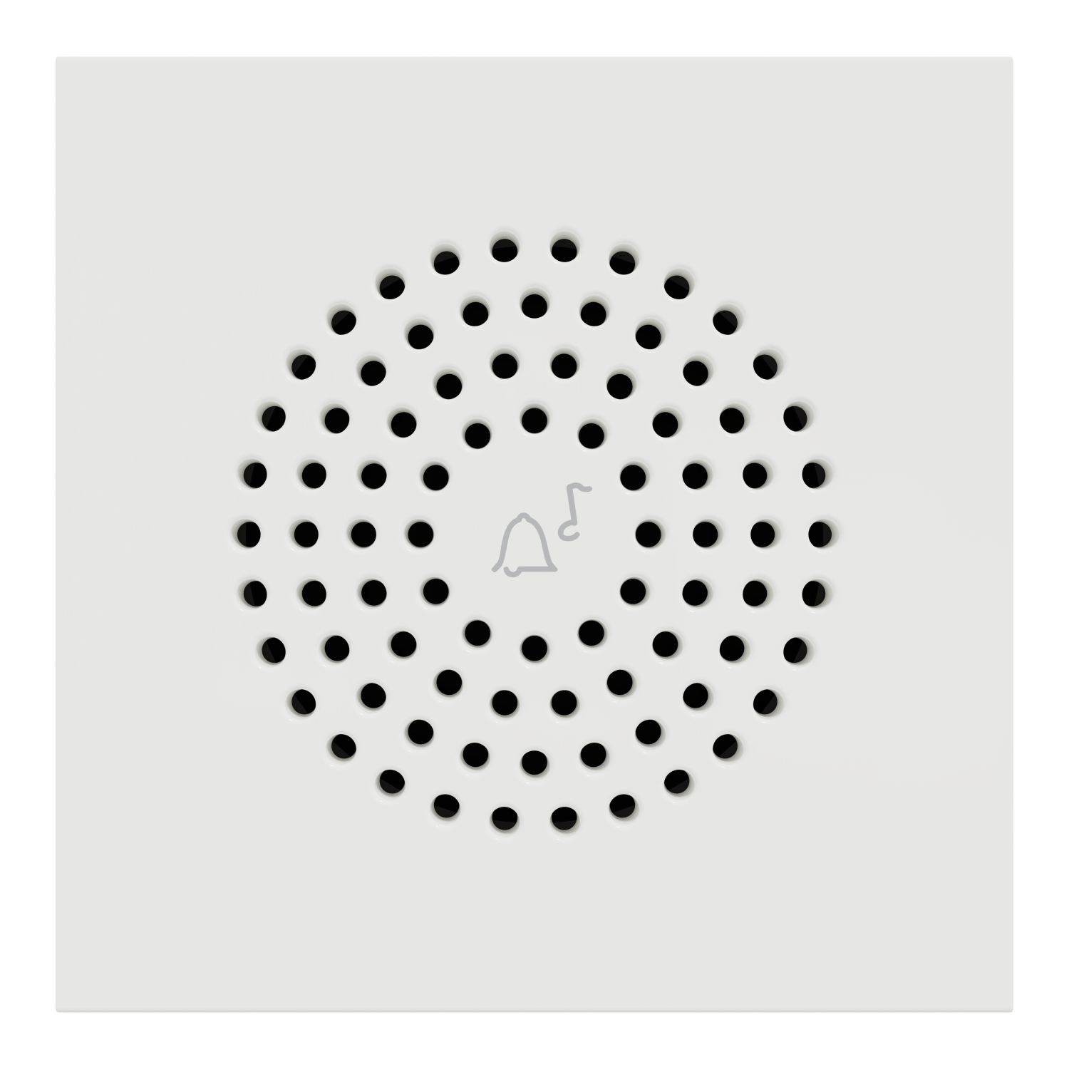 MLDRCHM2M_WH - Door Chime, Miluz Lara, 85dB, 163mA, 2 module, white ...