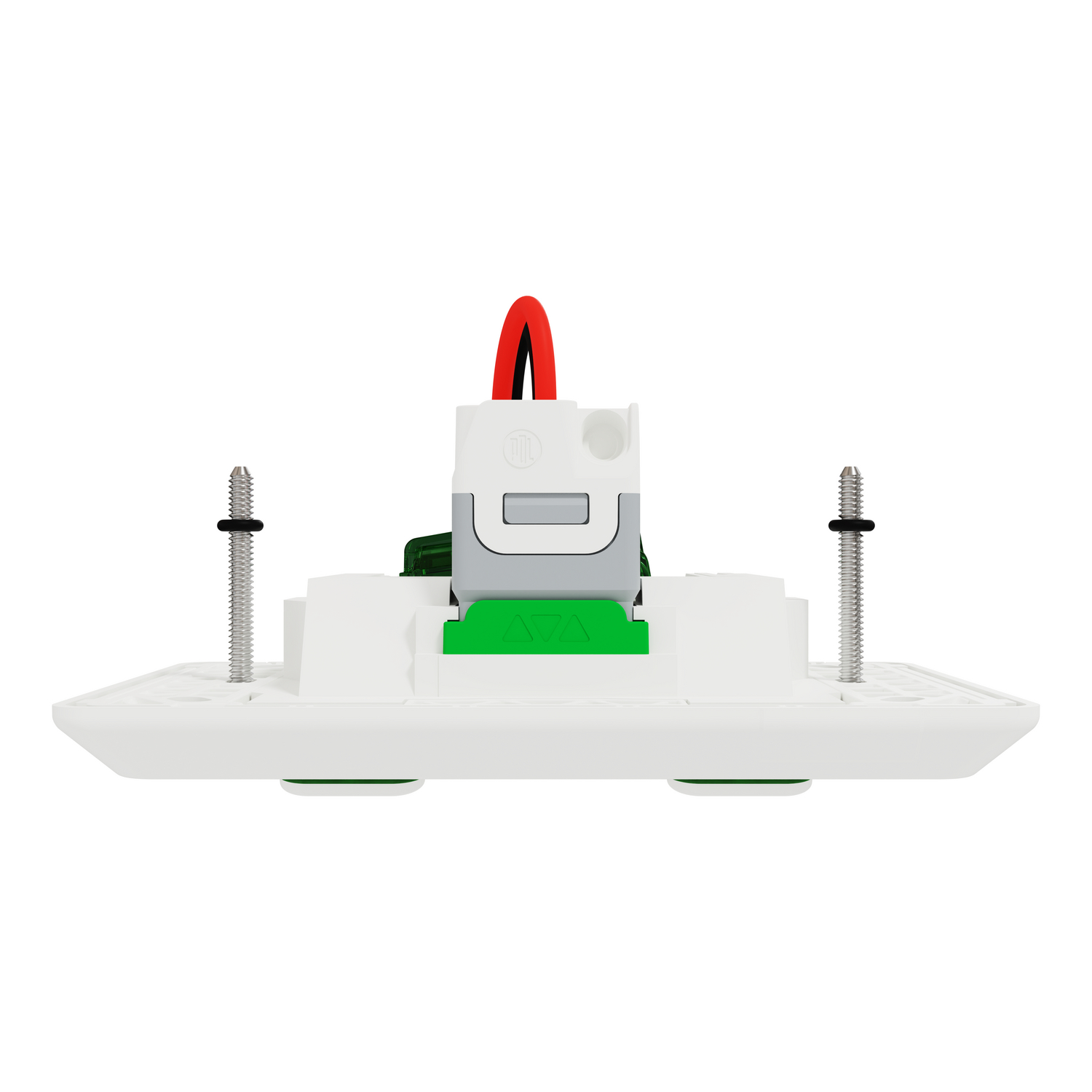 MLP3025PA-WE - Twin switched socket, Medilec, 20A RCD protected ...