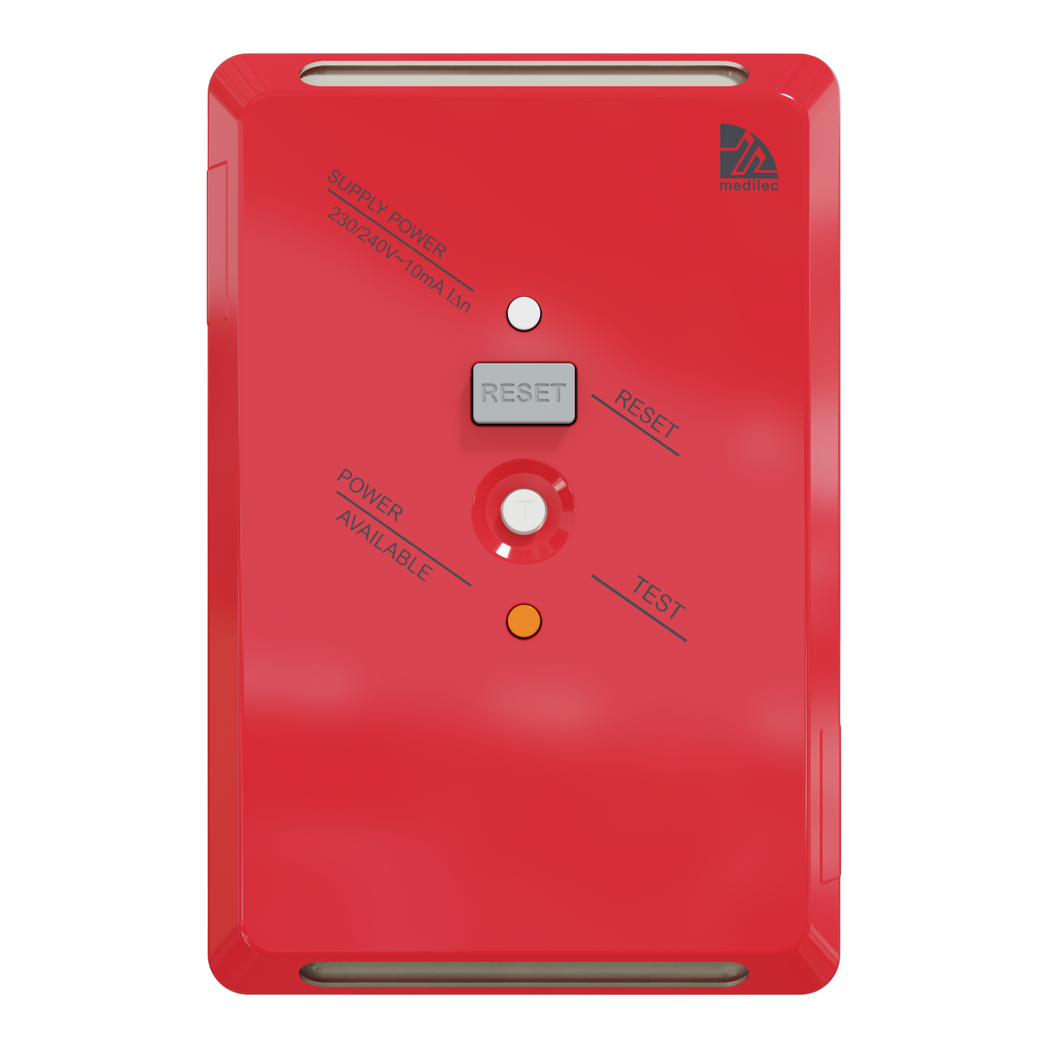 MLP3031RCD10A-RD - RCD plate, Medilec, Clipsal, 10mA, 20A, vertical ...