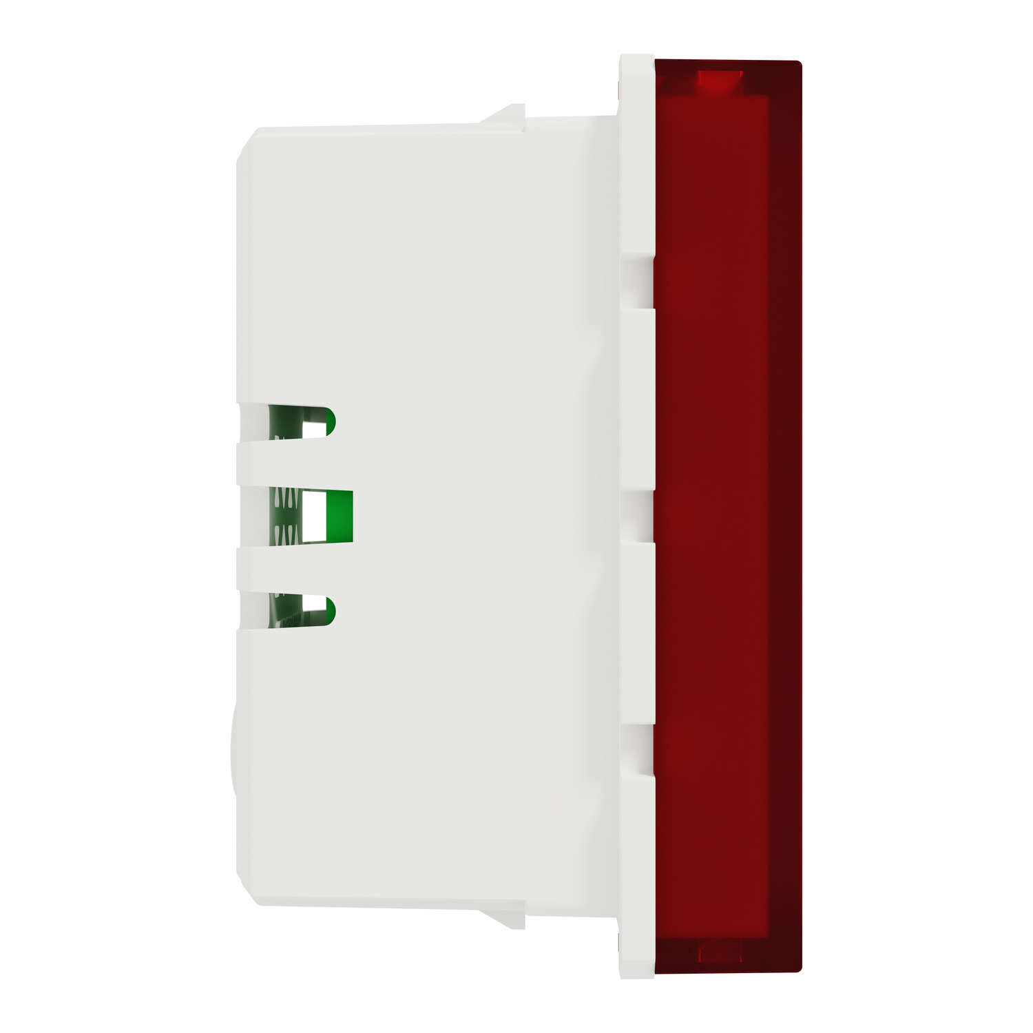 MLPHSIND1M_RD - Indicator light, Miluz Lara, 240V, LED, 1 module, red ...