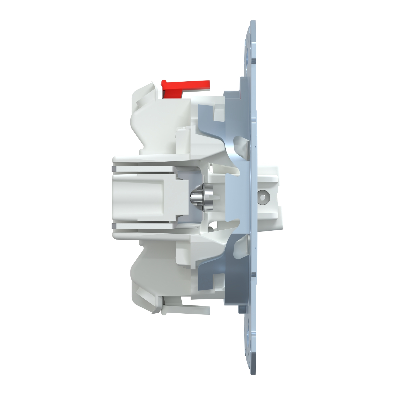 MTN3755-0000 - Roller shut. push-button insrt 1 pole, flush-mntd, 10 A ...