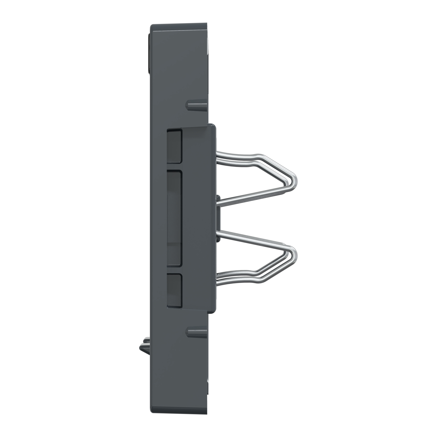 MTN466514 - Cover plate, Merten System M, with lid & label for 2 data ...