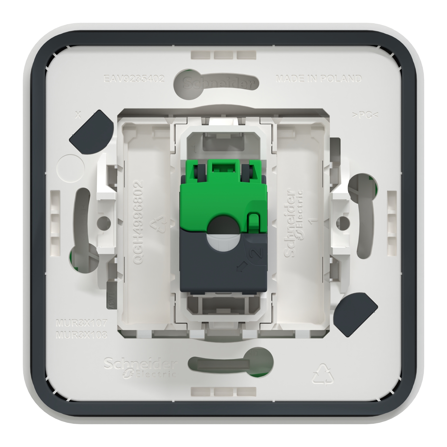 MUR39038 - Mureva Styl - Prise RJ45 cat 6A blindé STP FTP - composable ...