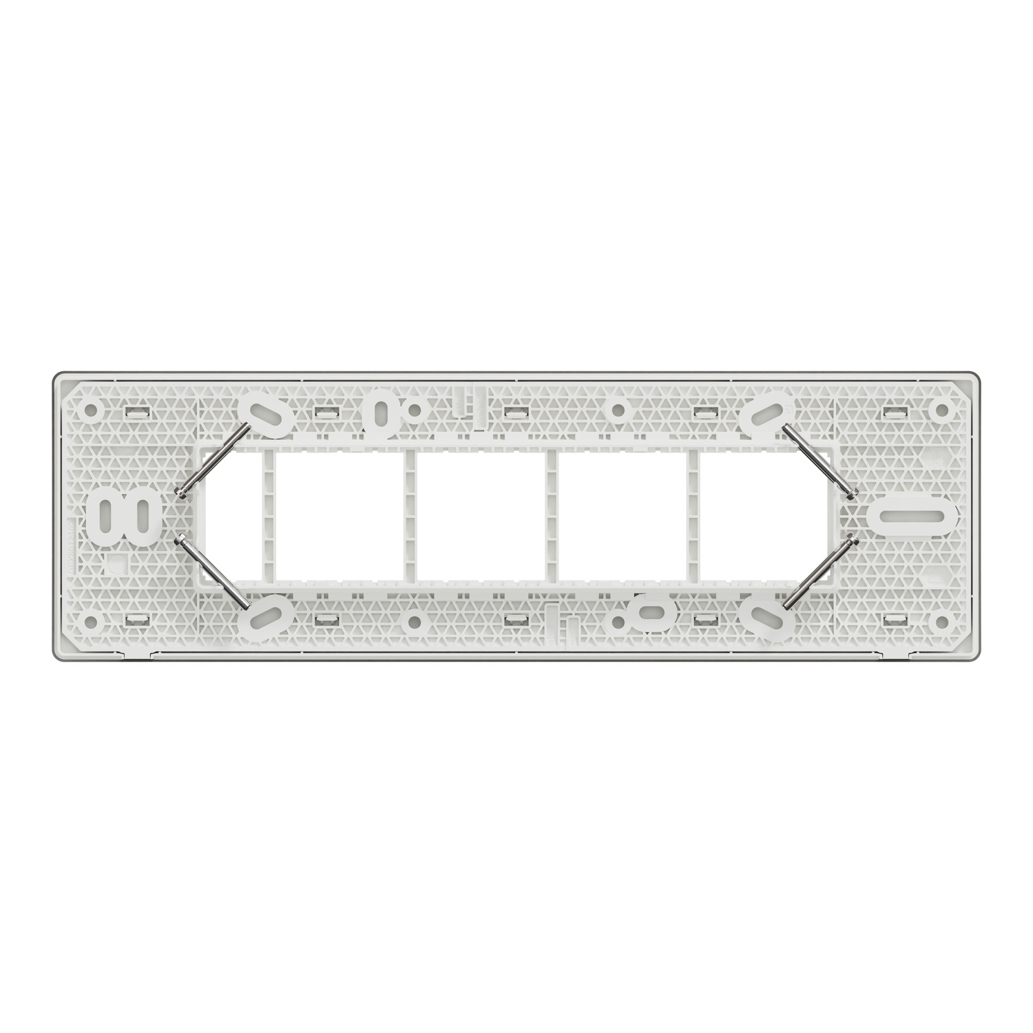 MZCP9M_WG - Cover frame, Miluz ZeTa, 9 module, warm grey | Schneider ...