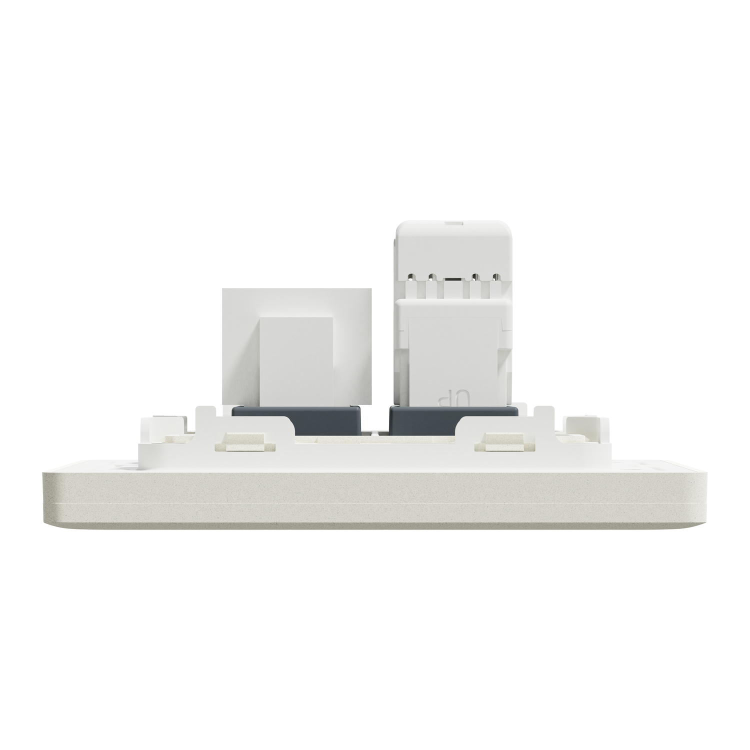 NP132TDRJS5_SG_C1 - Unica, data/telephone socket, RJ45-Cat5E, 2 gang ...