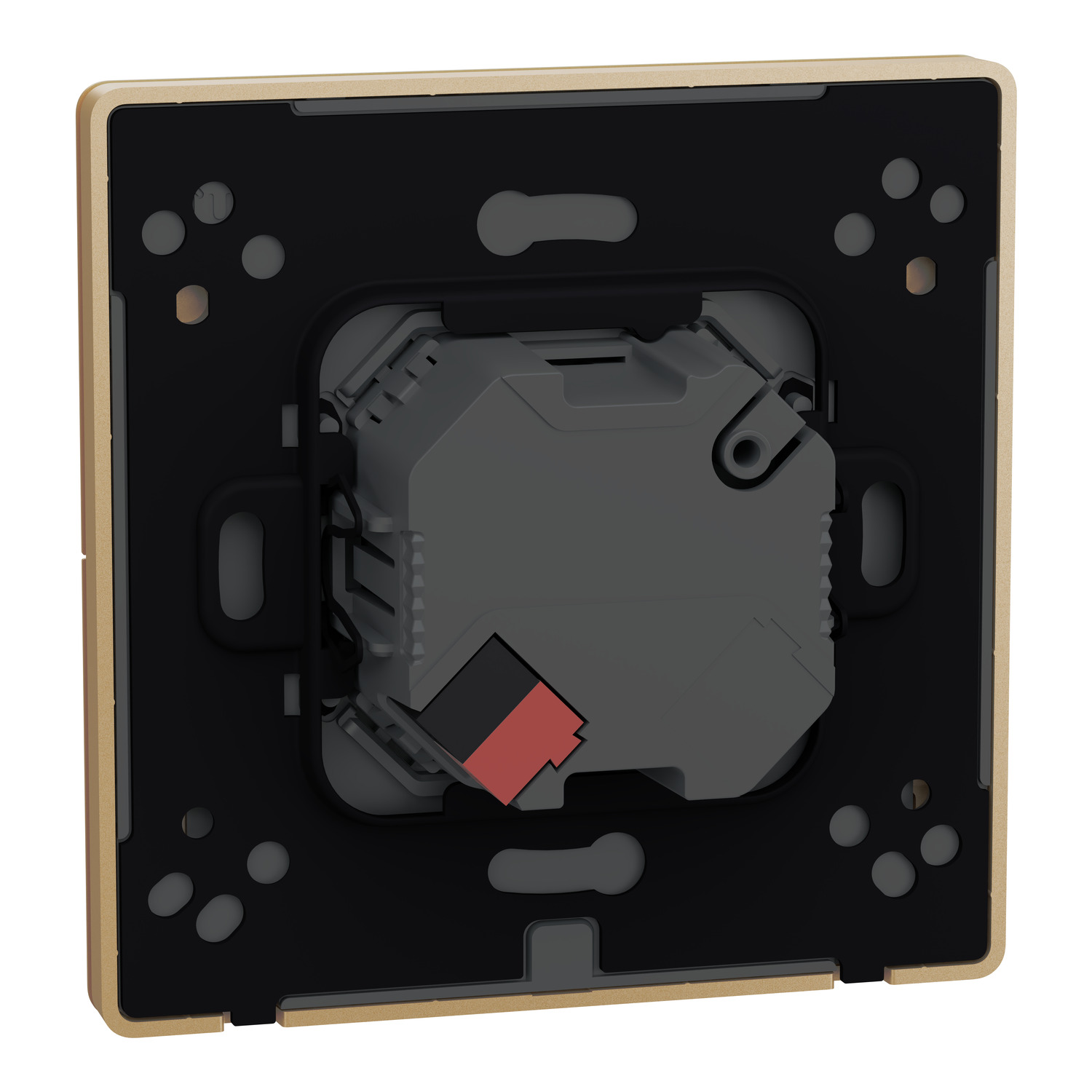 NP16162_01WG_E1 - Push button, Unica KNX, 4 key, wine gold | Schneider ...