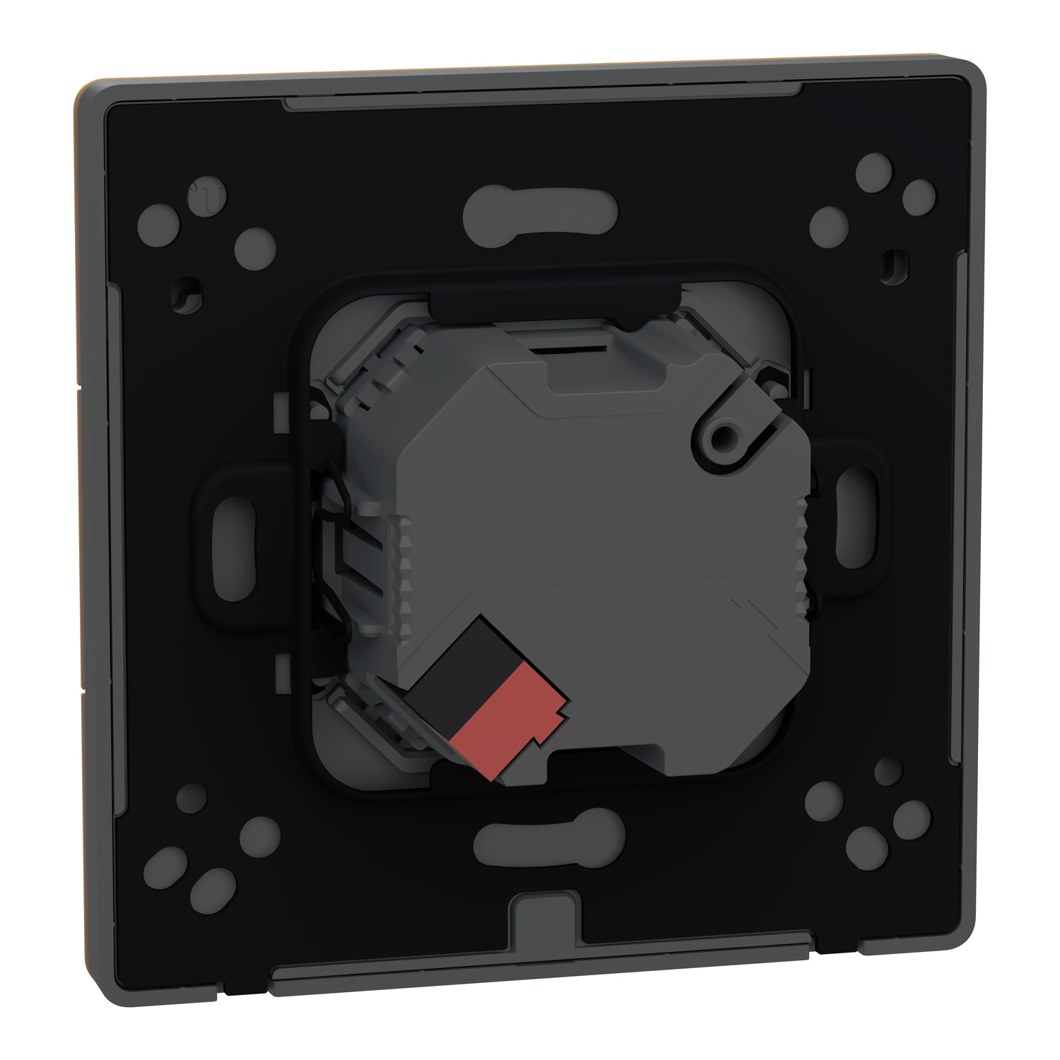 NP16163_01WG_E1 - Push button, Unica KNX, 6 key, wine gold | Schneider ...