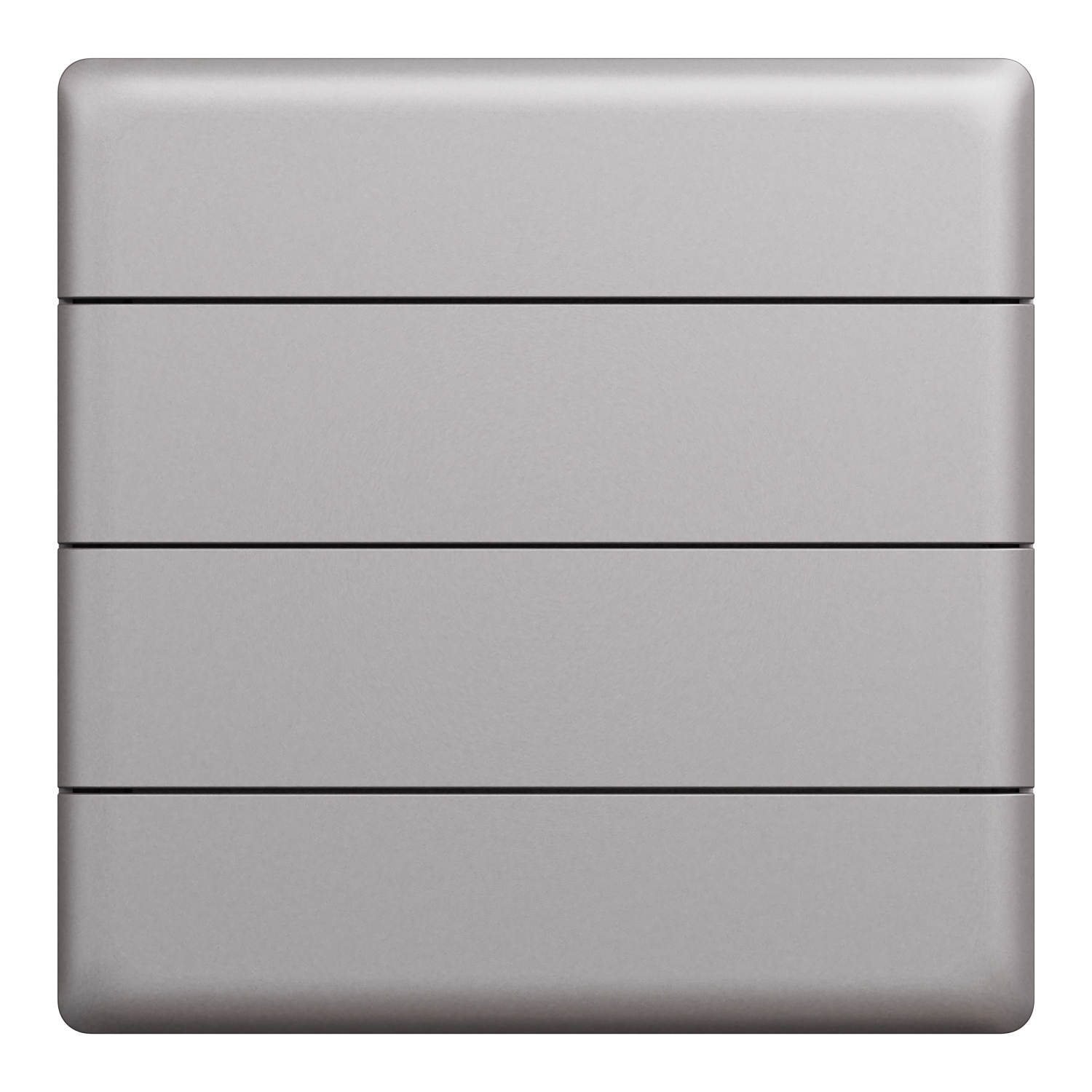 NP16164_01SL - Push button, Unica KNX, 8 key, Silver | 施耐德电气