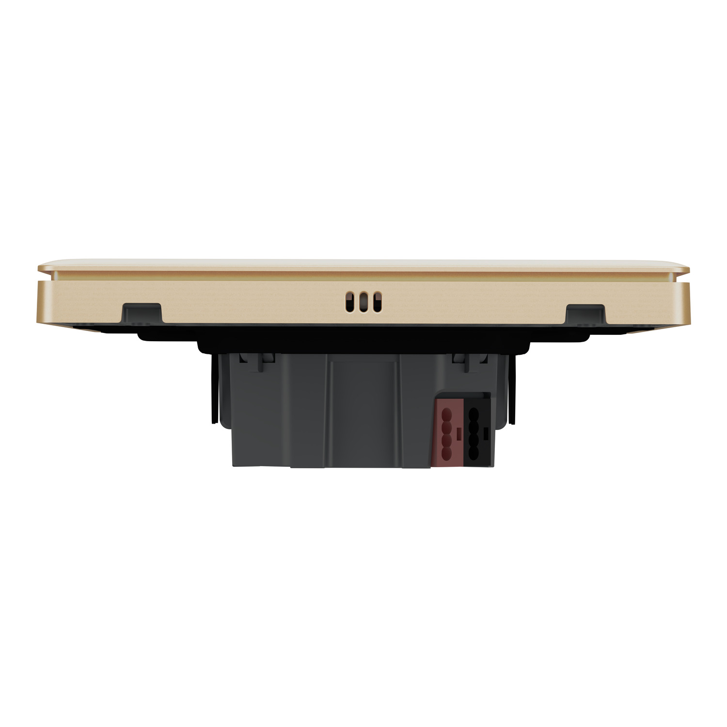 NP16214_01WG_E1 - Push button, Unica KNX, 8 key, with thermostat, wine ...