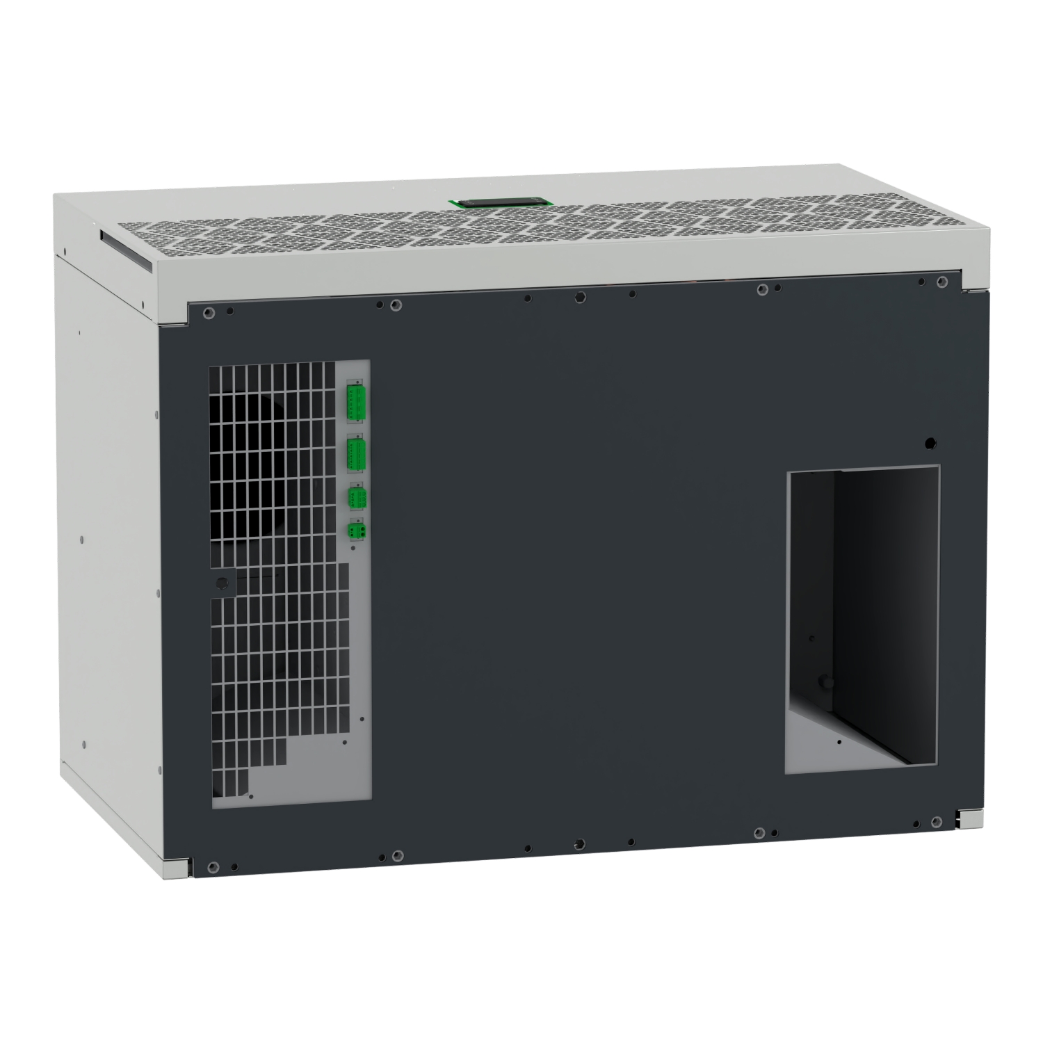 NSYCU4K3P4RDG - Roof Connected Cooling Unit, Climasys CU, 4kW, 3 poles ...