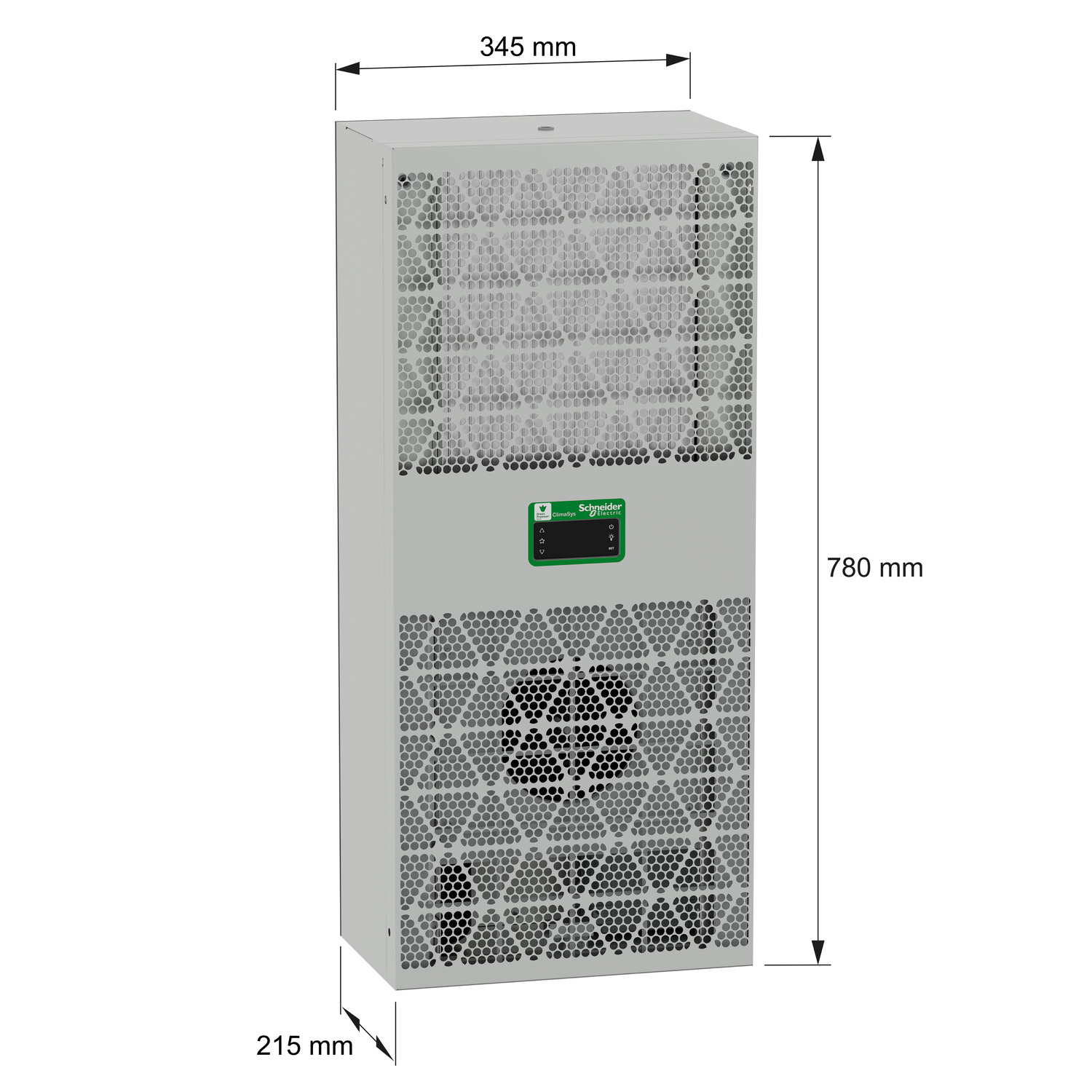 SFN without MP 2D 1800x800x600 IP55 - Image with dimensions Technical ...