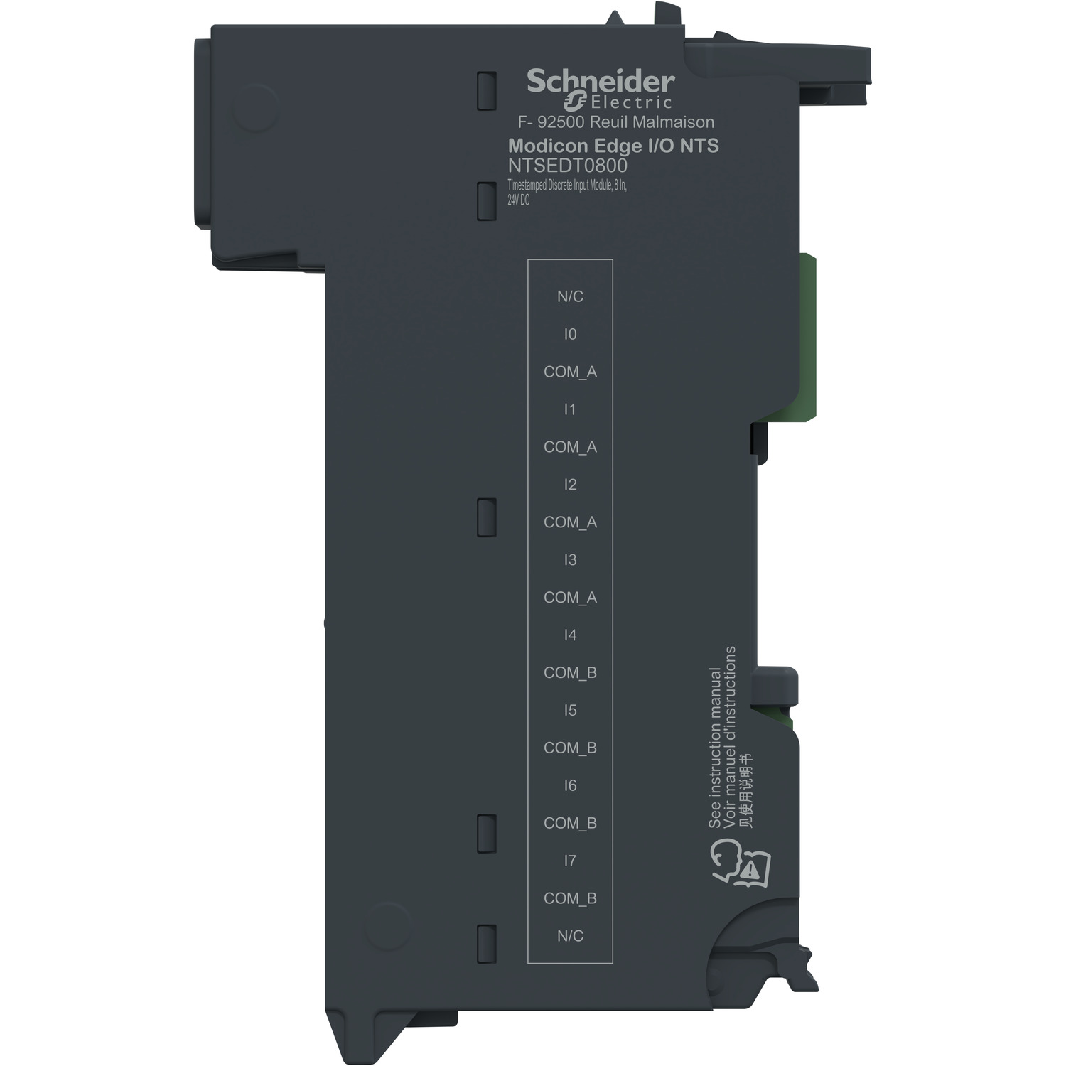 NTSEDT0800 - Modulo di ingresso discreto con timestamp, 8 ingressi ...