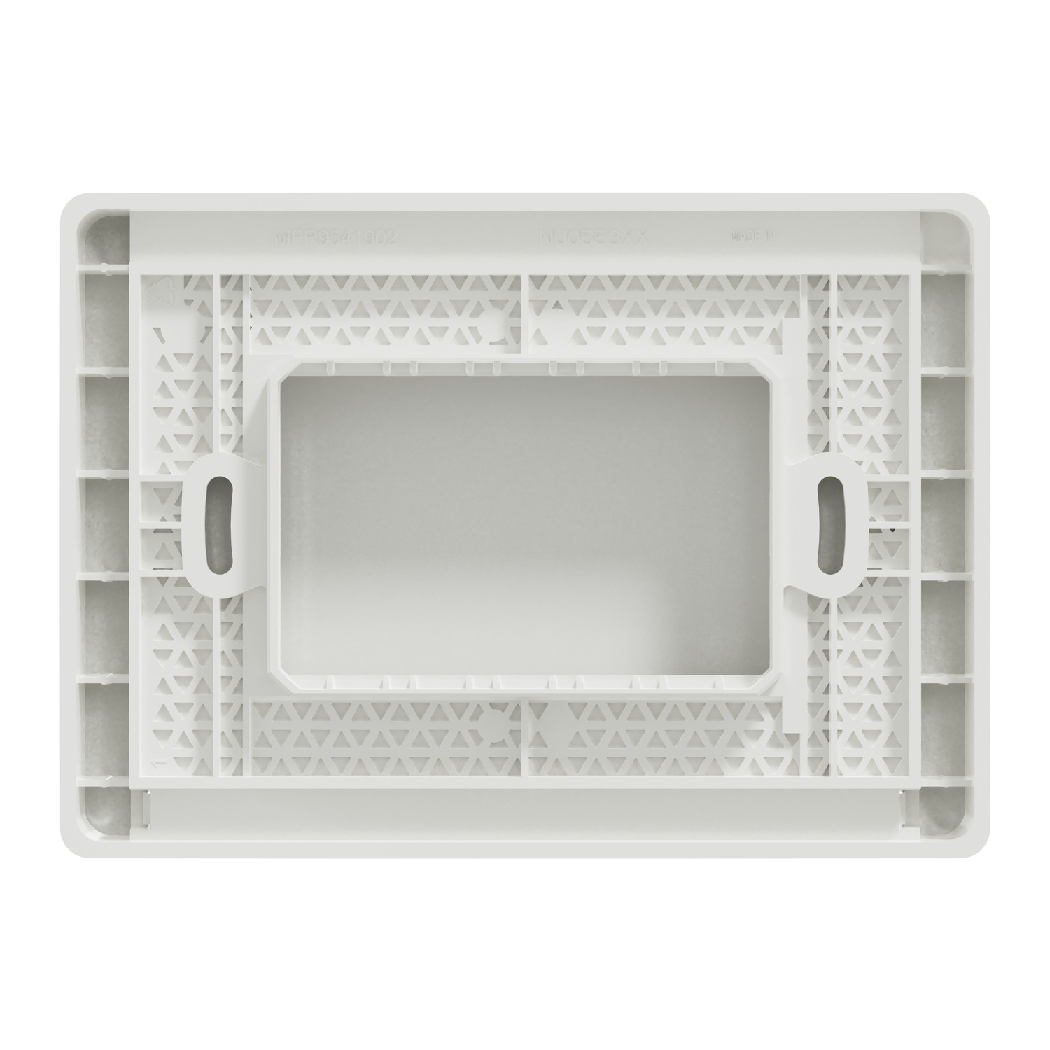 NU055318 - Studio cover frame, New Unica, 1 gang, 3 module, IP55, white ...