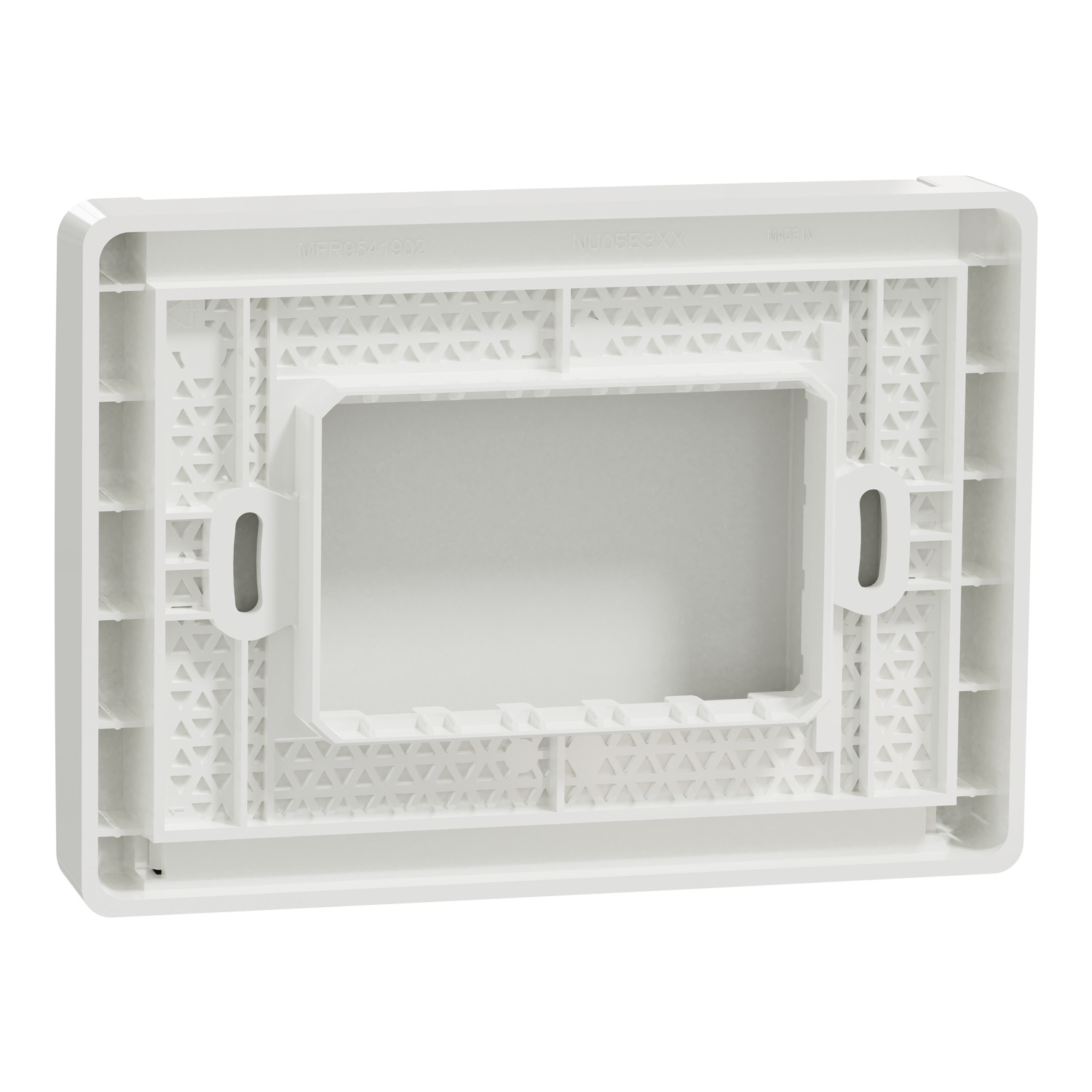 NU055318 - Cover frame, New Unica, 1 gang, 3 modules, IP55, white | Schneider Electric Egypt