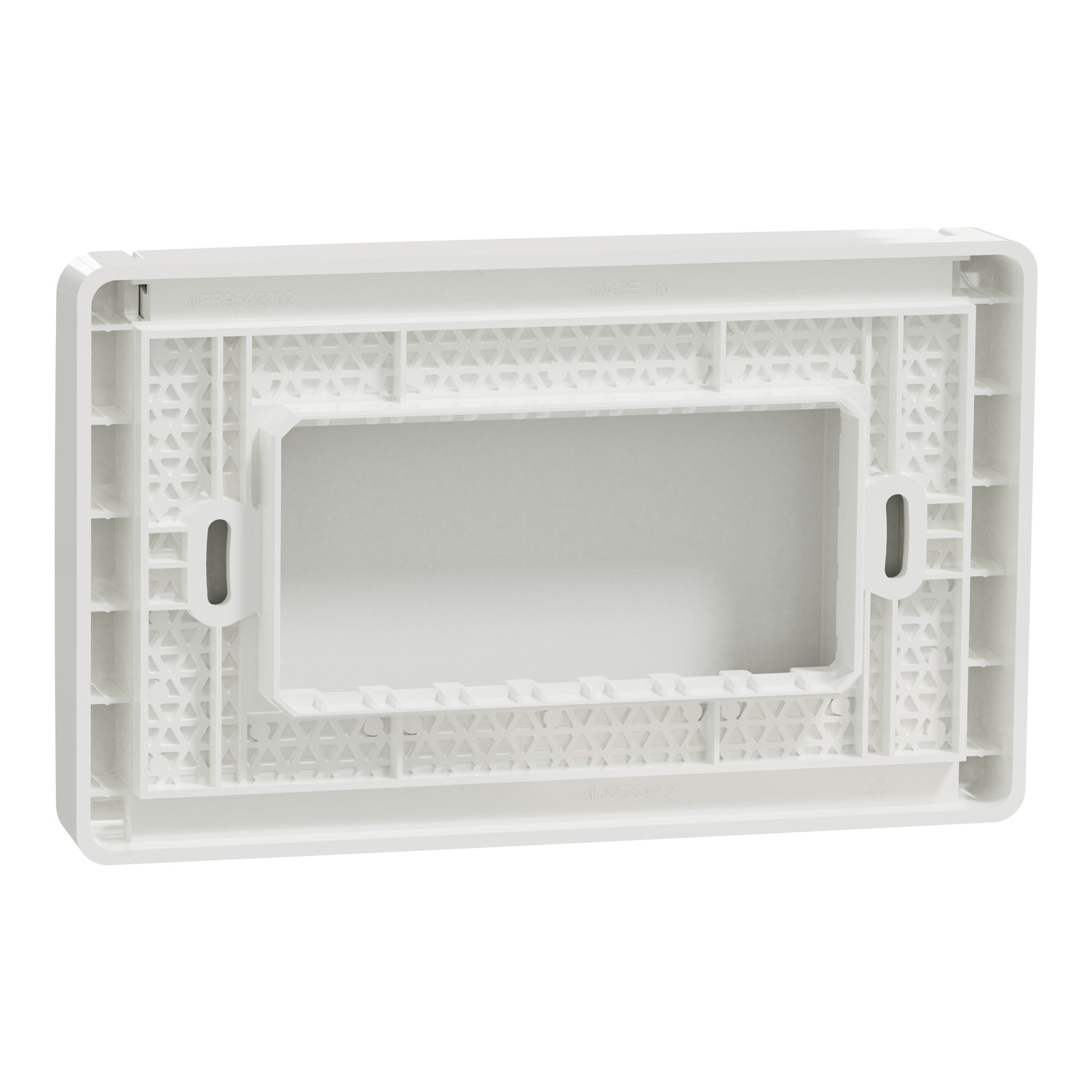 NU055418 - Cover frame, New Unica, 1 gang, 4 modules, IP55, white ...