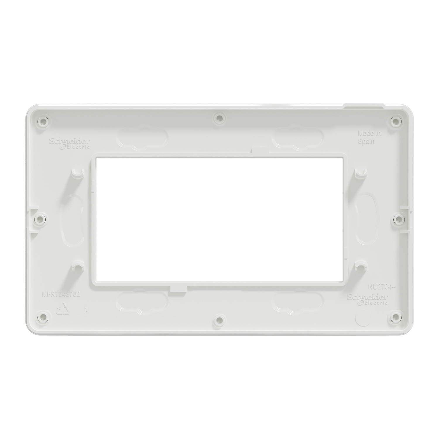 NU270418 - Yeni Unica, Studio Color Çerçeve 4 modül, Beyaz/Beyaz ...