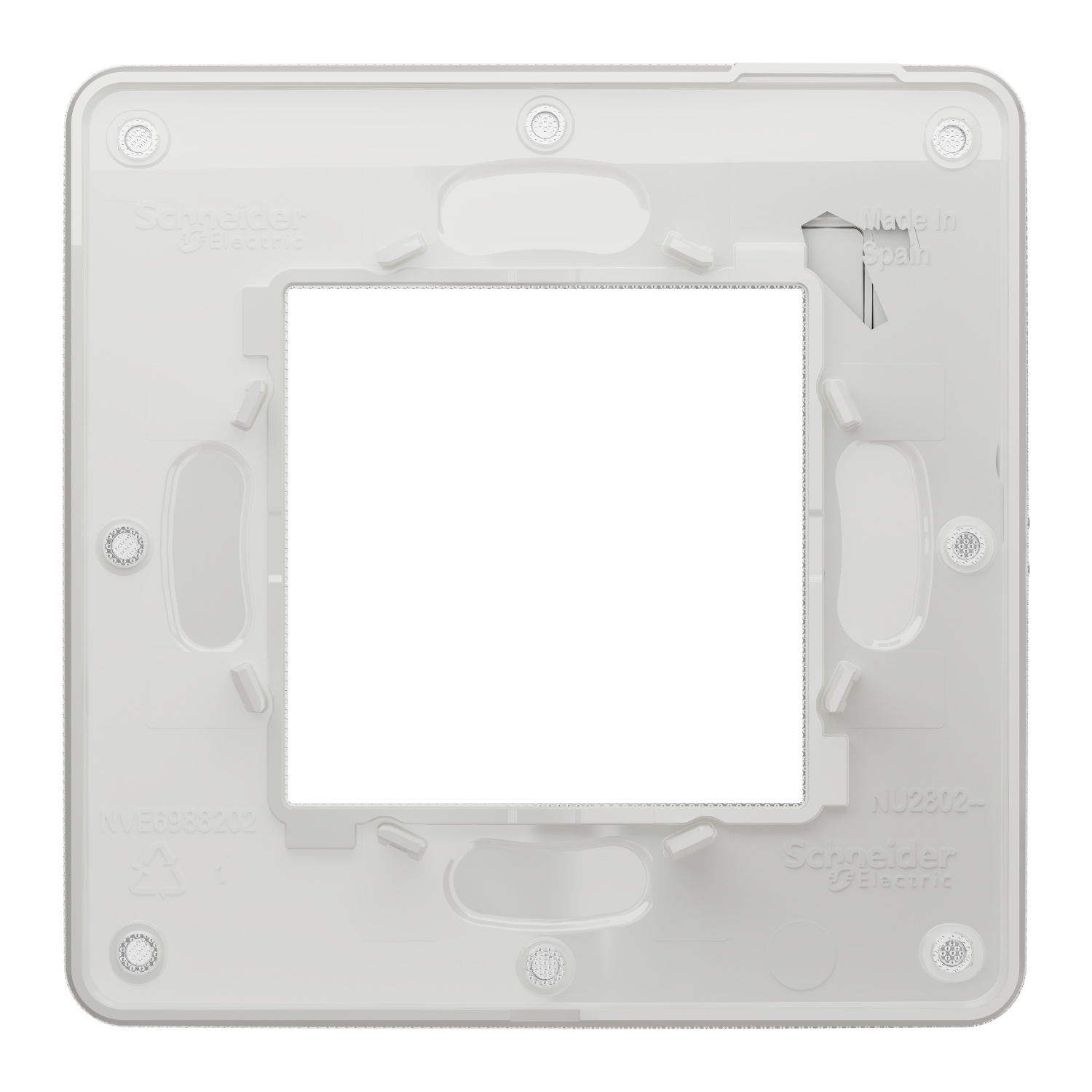 NU280255 - Unica Studio Métal - plaque de finition - Aluminium liseré ...