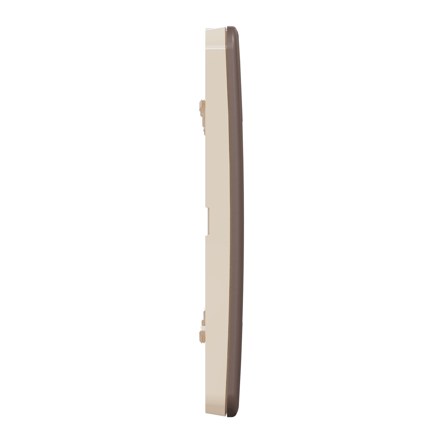 NU280619 - Cover frame, Unica Studio Color, 3 gangs, chocolate ...
