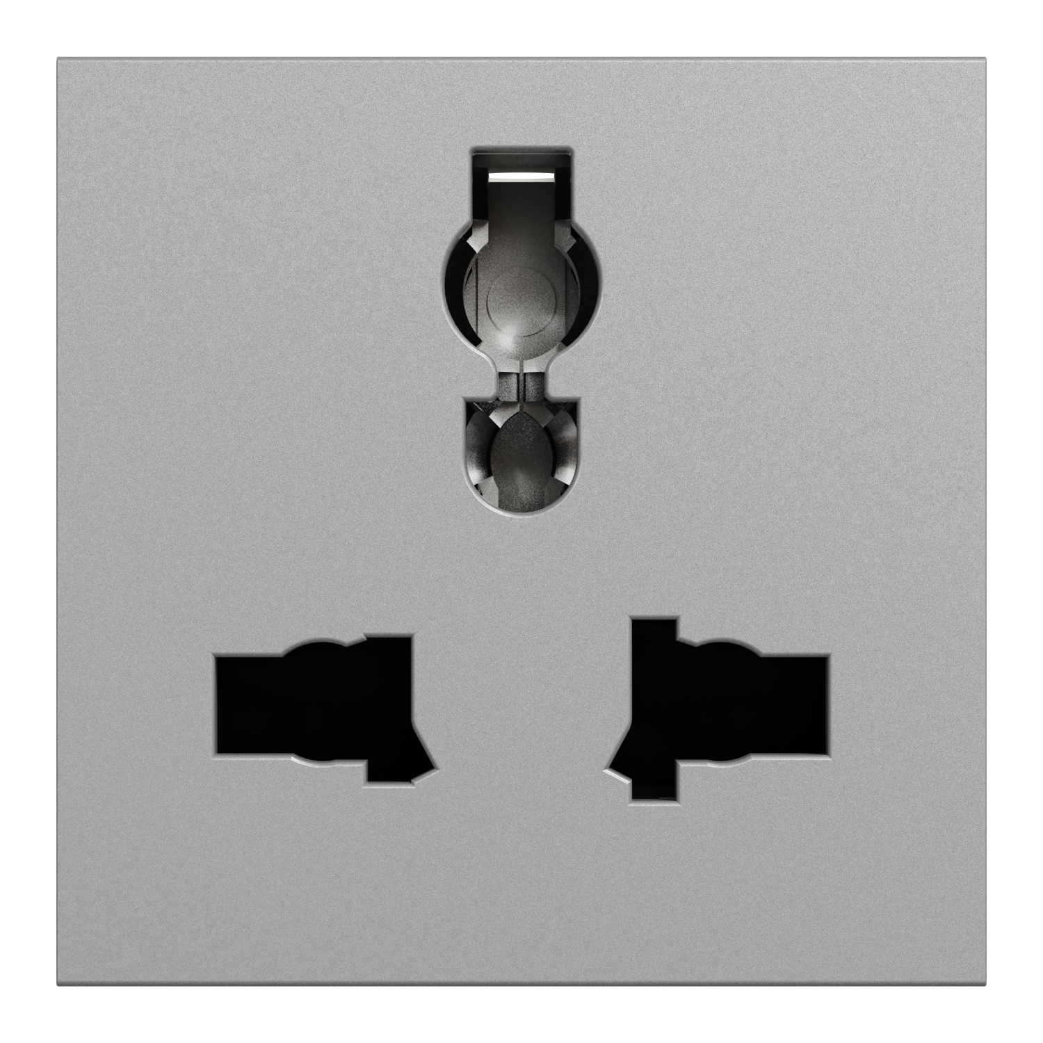 NU308430 - Socket outlet, New Unica, Multistandard, with shutter, 2 ...