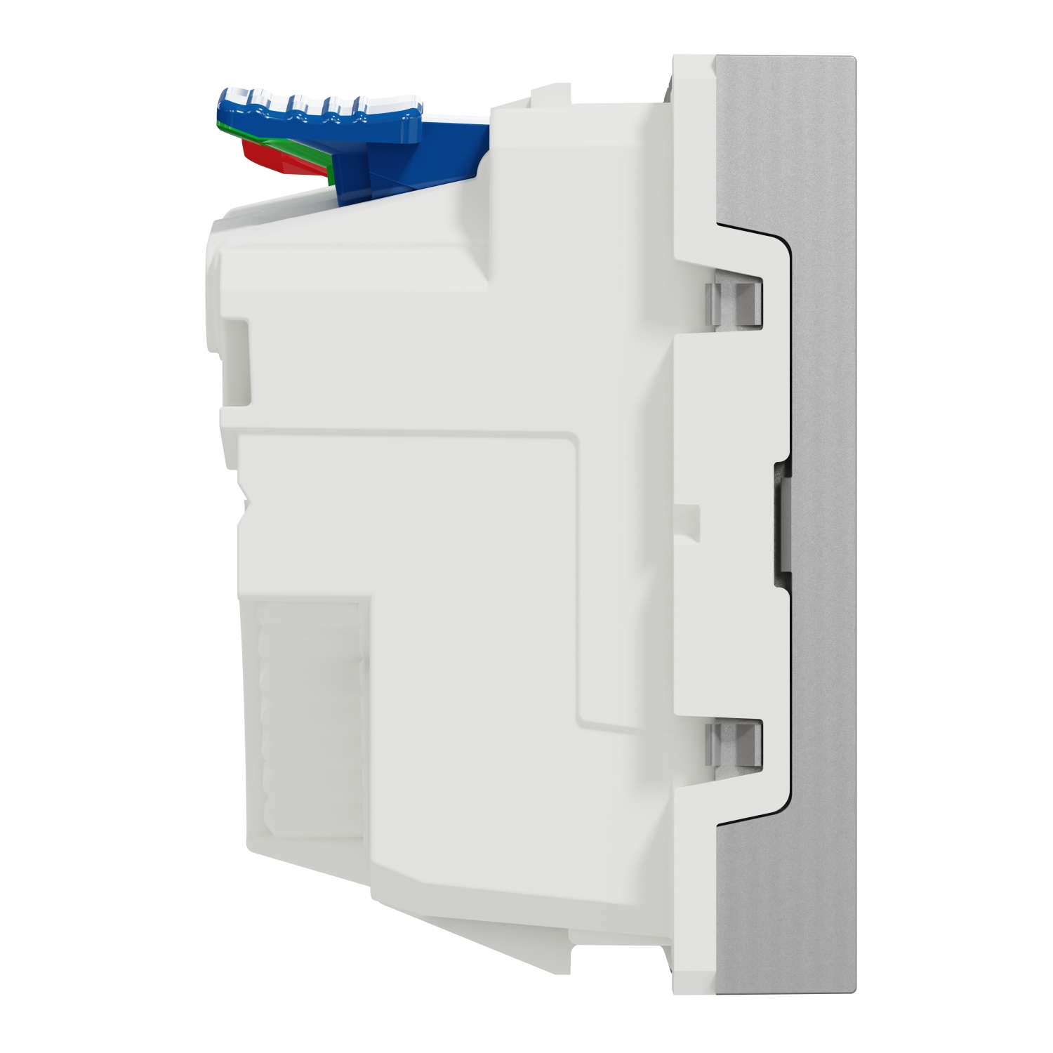 NU308830 - 2 Socket-outlet, New Unica, mechanism, 2P, 16A, Denmark ...