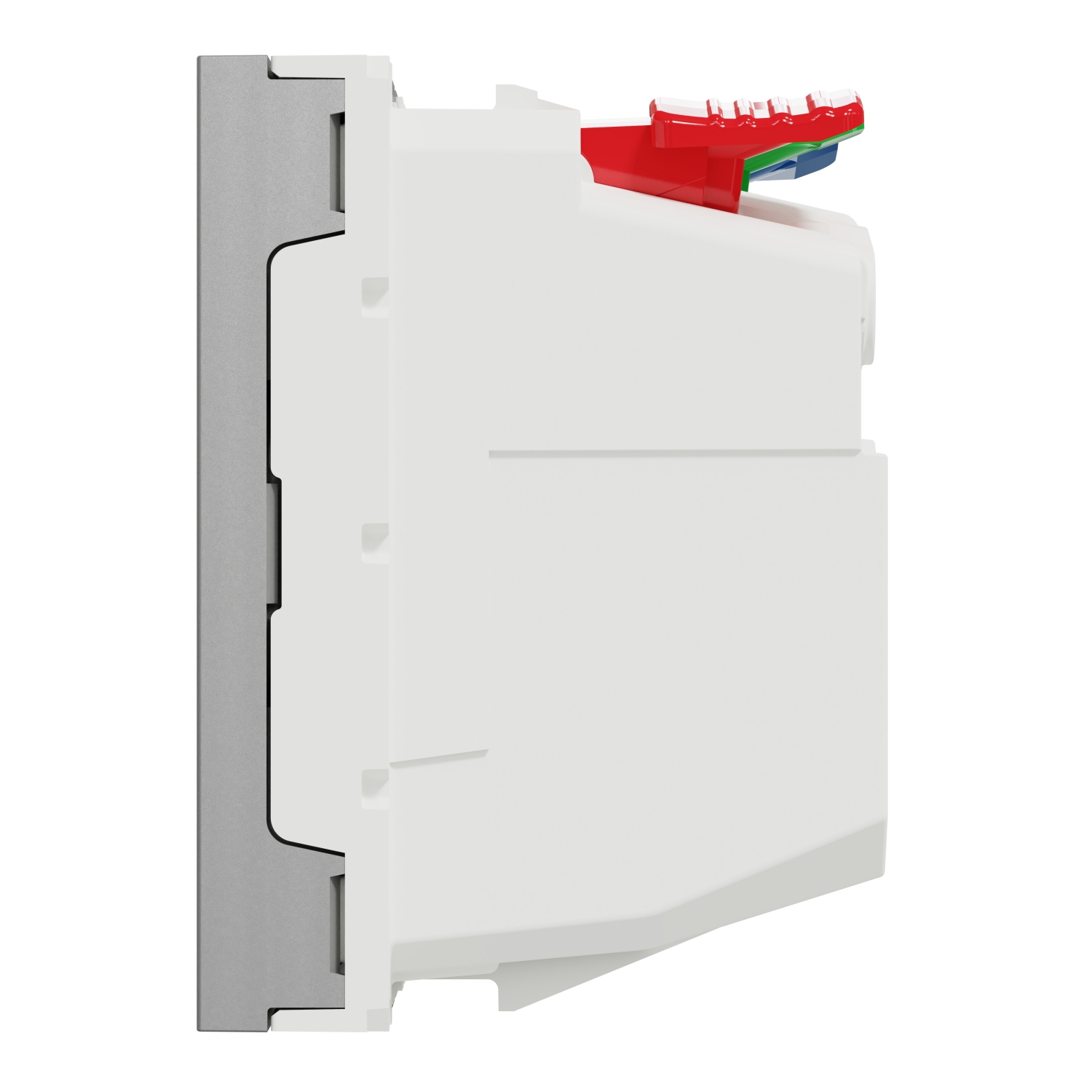 NU309930 - 2 Socket-outlet, New Unica, mechanism, 2P, 16A, Denmark ...