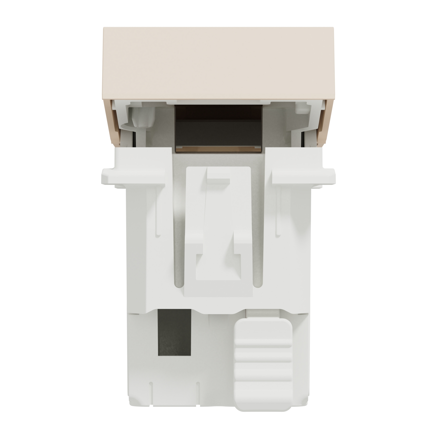 NU310344 - Switch, New Unica, 1-pole 2-way, 10AX, 1 module, screwless ...