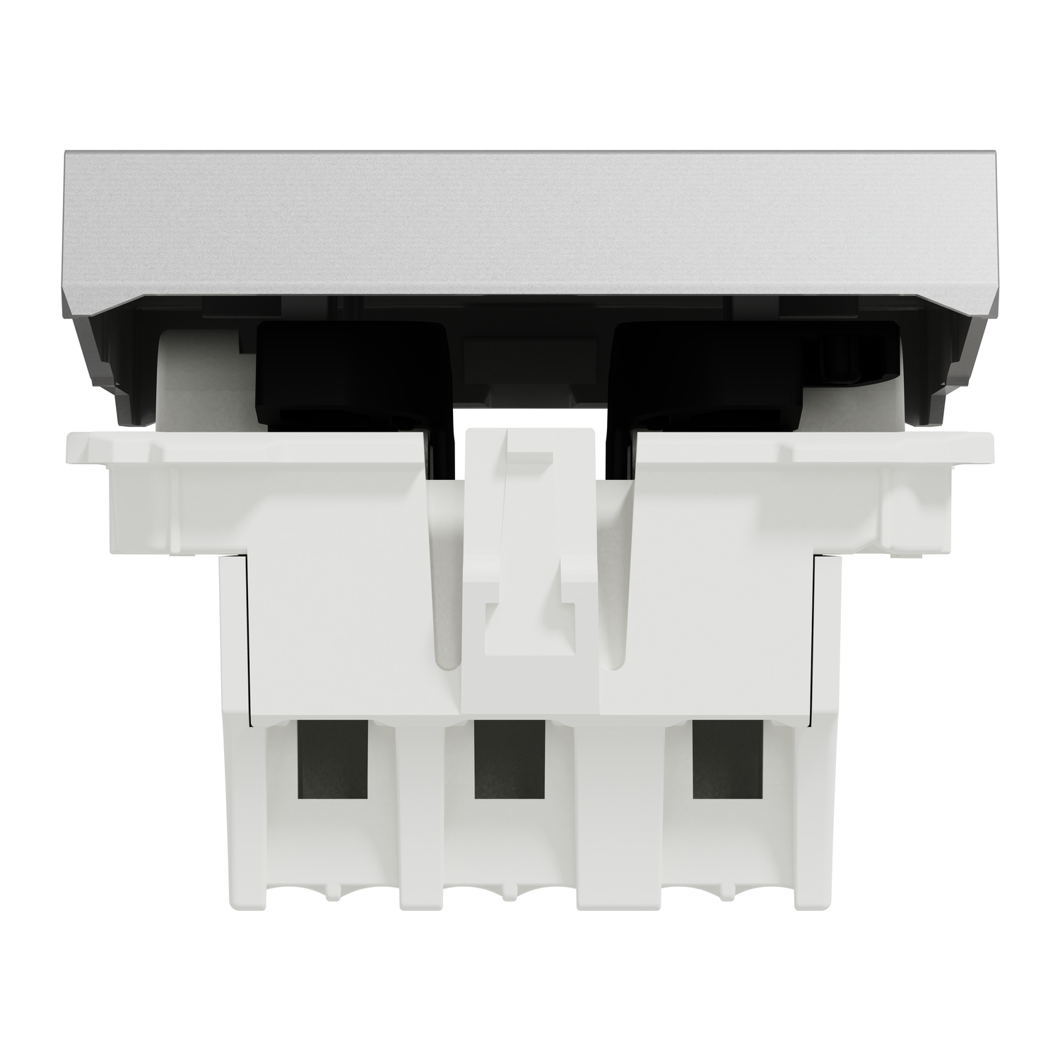 NU320130 - Switch, New Unica, 1-pole 1-way, 10AX, 2 modules, screwless ...