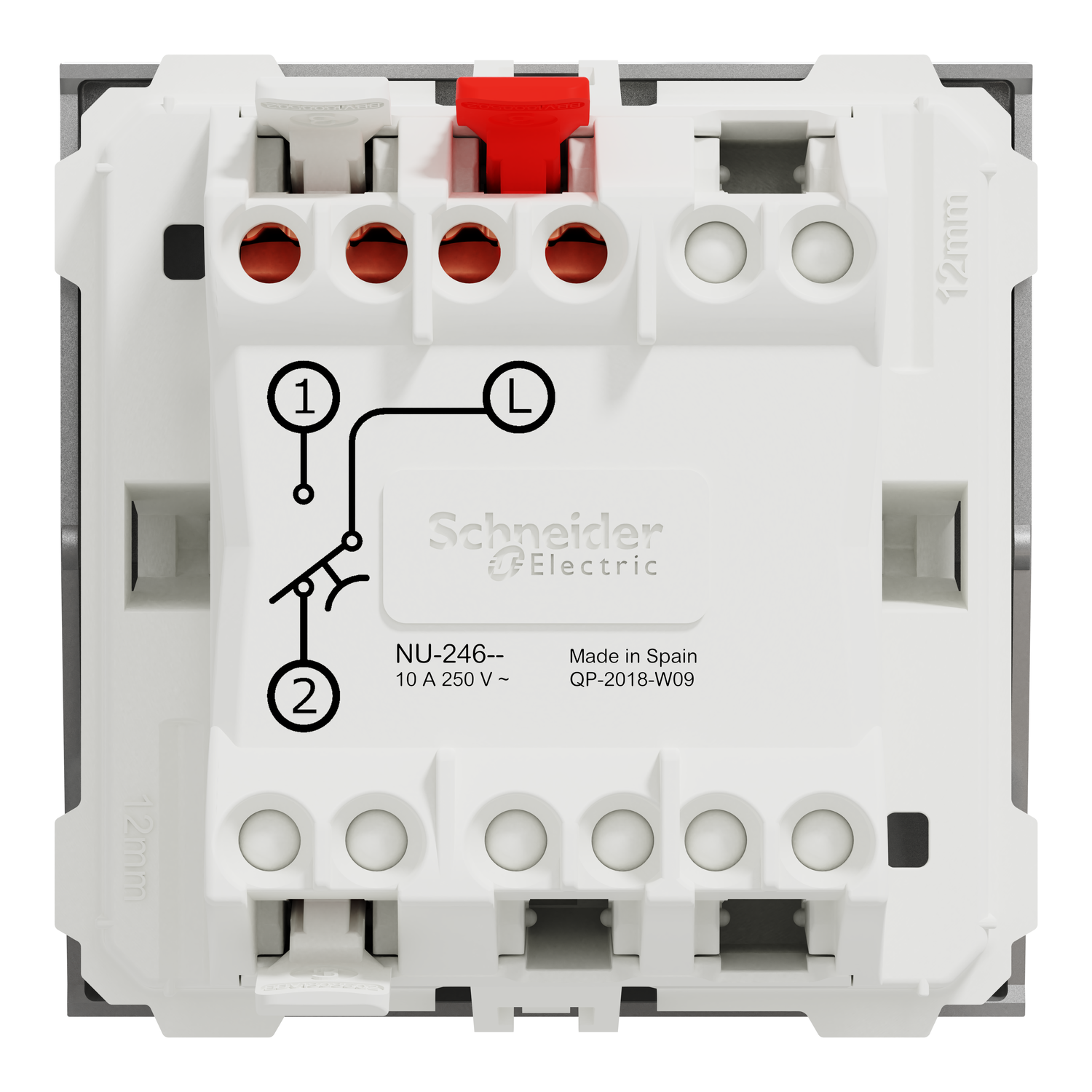 NU324630 - Taster NO/NC nosač oznake 10A 2m aluminijum | Schneider ...