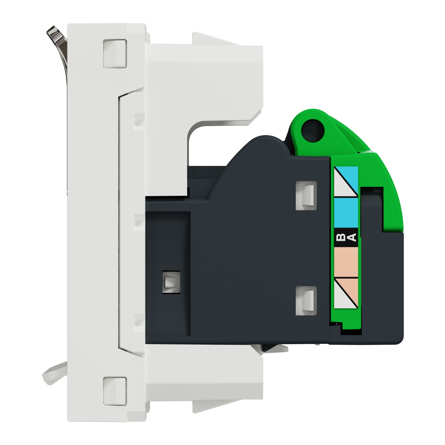 NU341418 - Data socket, New Unica, mechanism, RJ45, U/UTP, straight ...