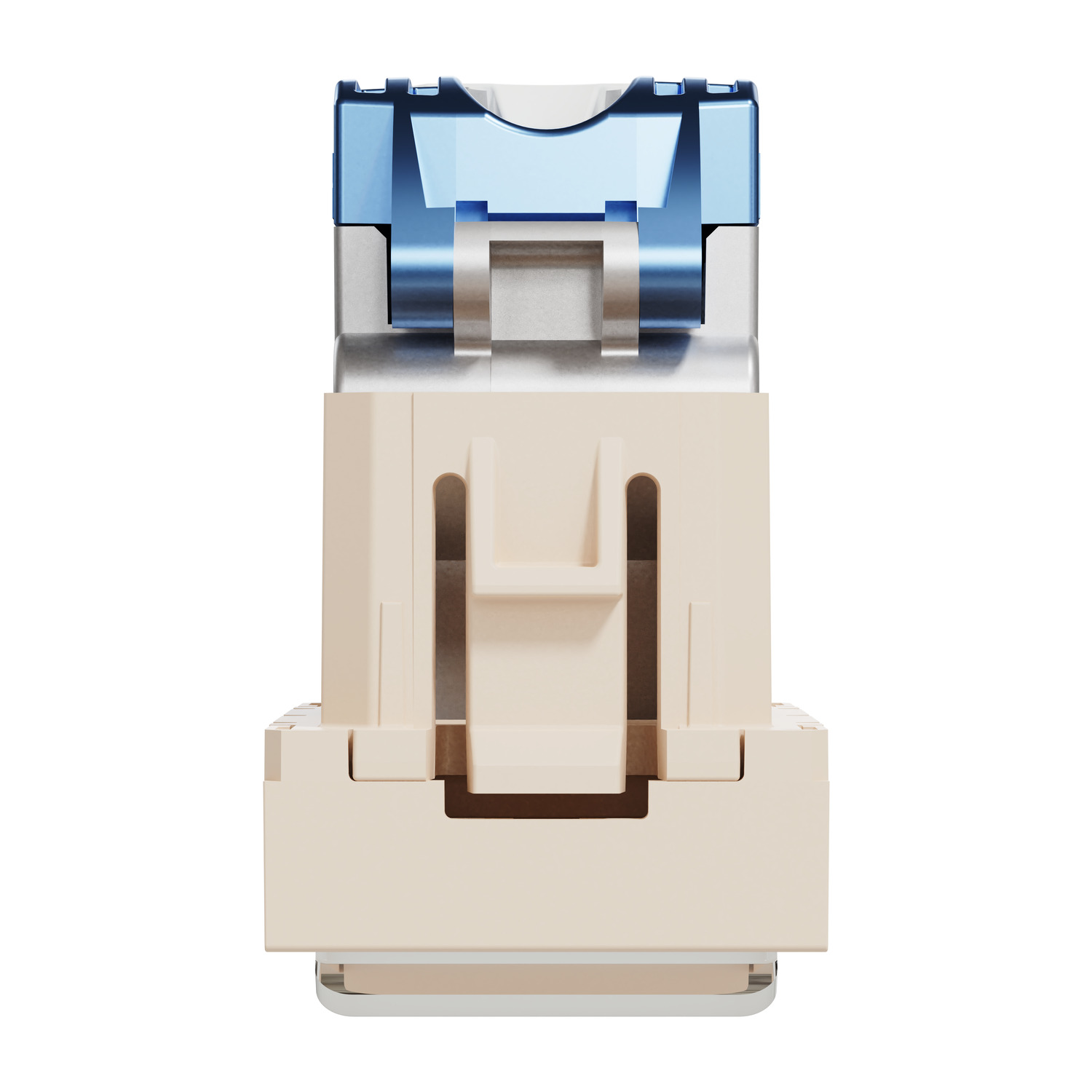 NU341644 - New Unica - 1 x RJ45 socket - 1 m - Cat. 6 - STP - straight ...