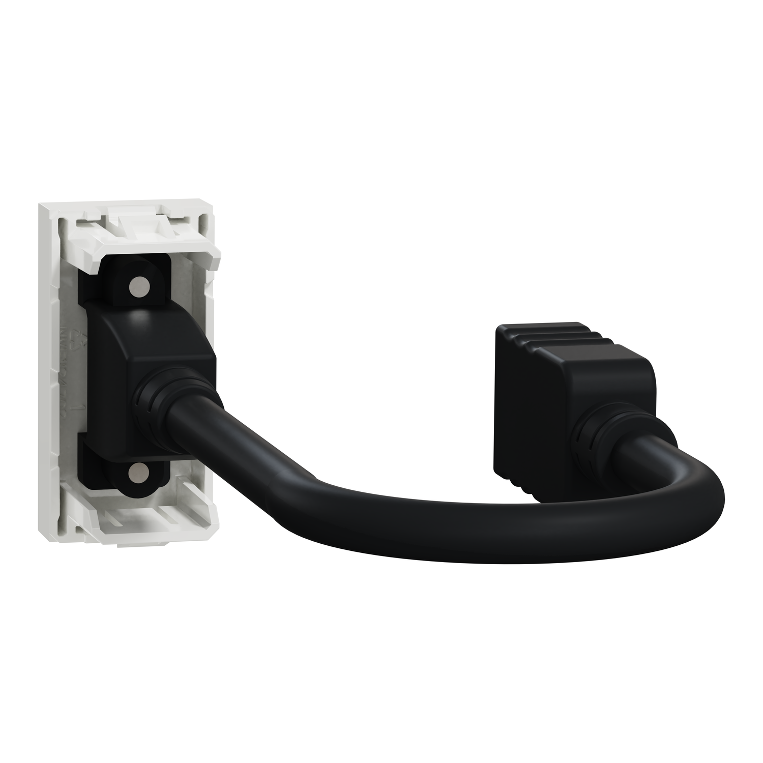 NU343018 - Audio/video socket, New Unica, HDMI, prewired, 1 module ...