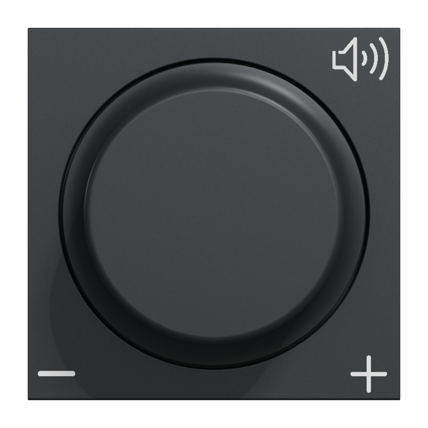NU360254 - Volume controller, New Unica, 12V, 2 modules, anthracite ...