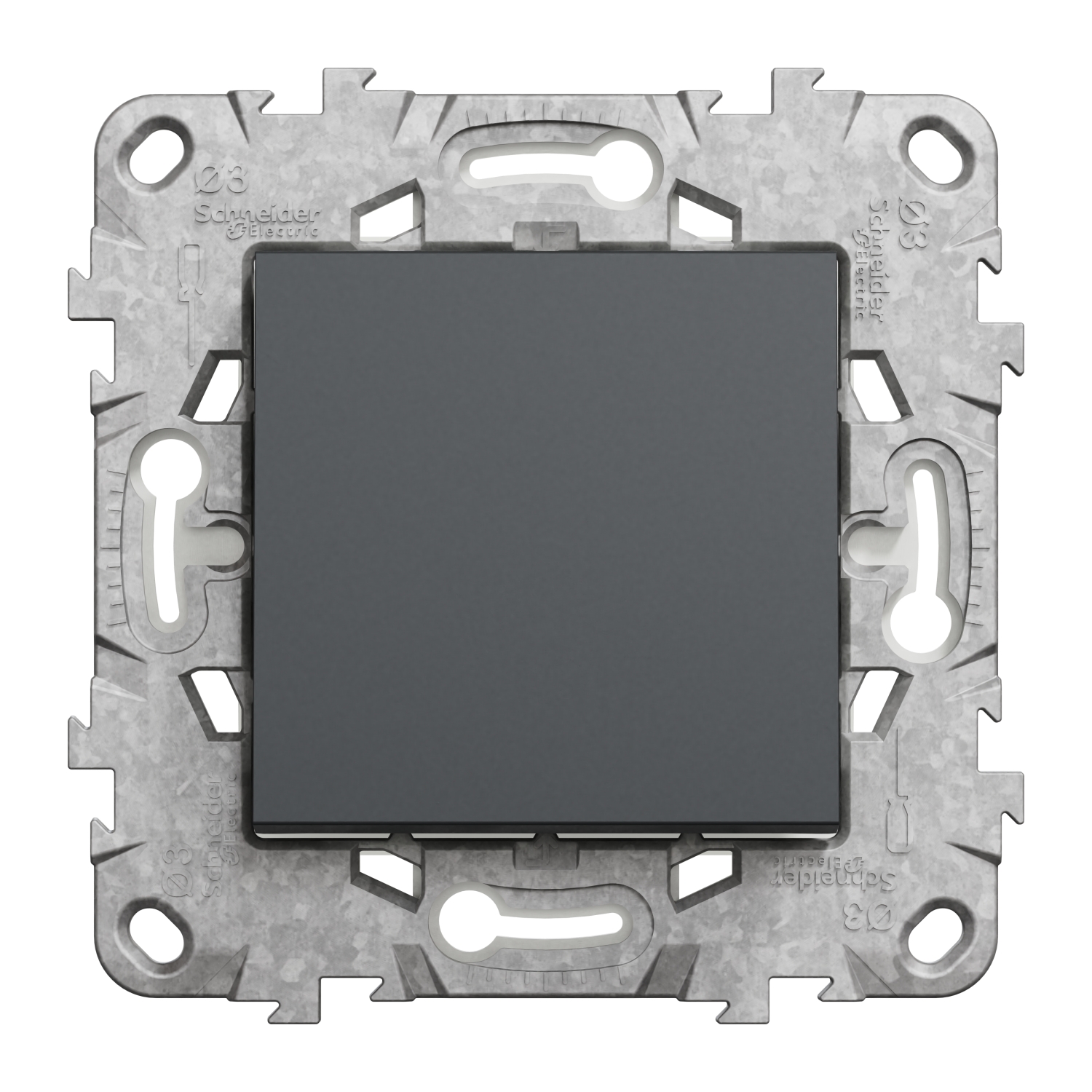 NU528254 - New unica Interruptor IP44 2m. Antracita | Schneider ...