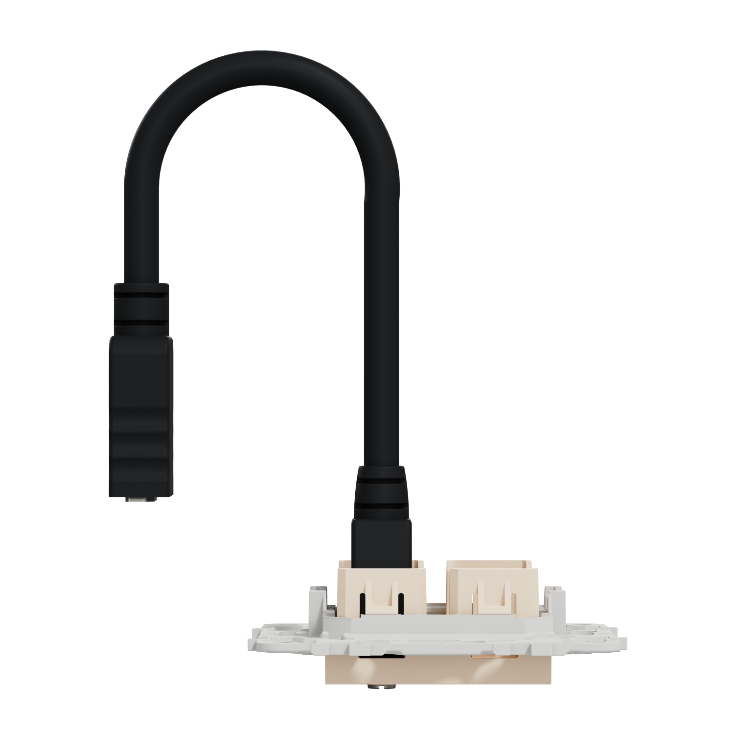 NU543044 - New Unica - HDMI connector prewired - with fixig frame - 2 ...