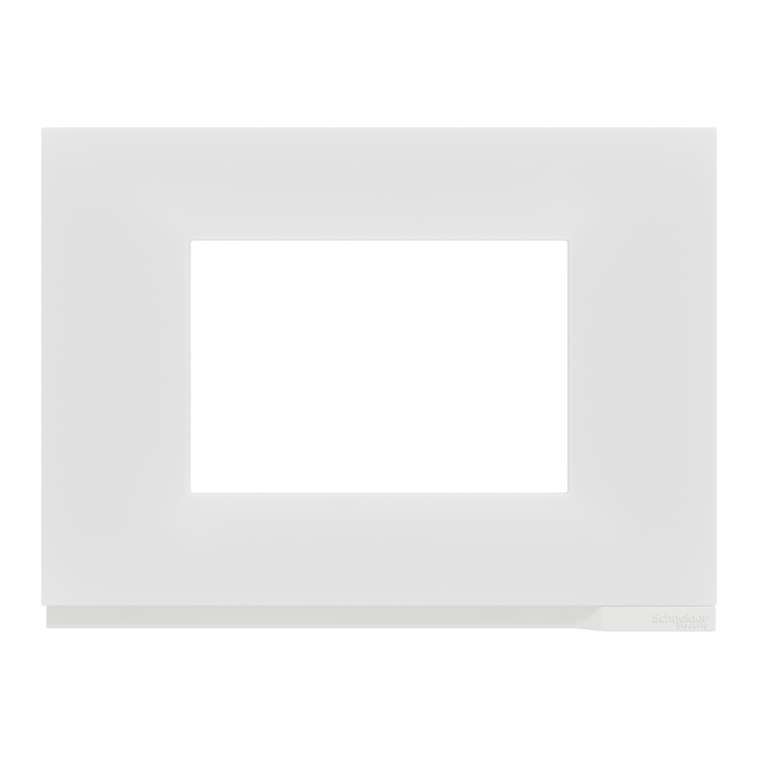 NU610389 - Cover frame, Unica Pure, 1 gang, white | Schneider Electric ...