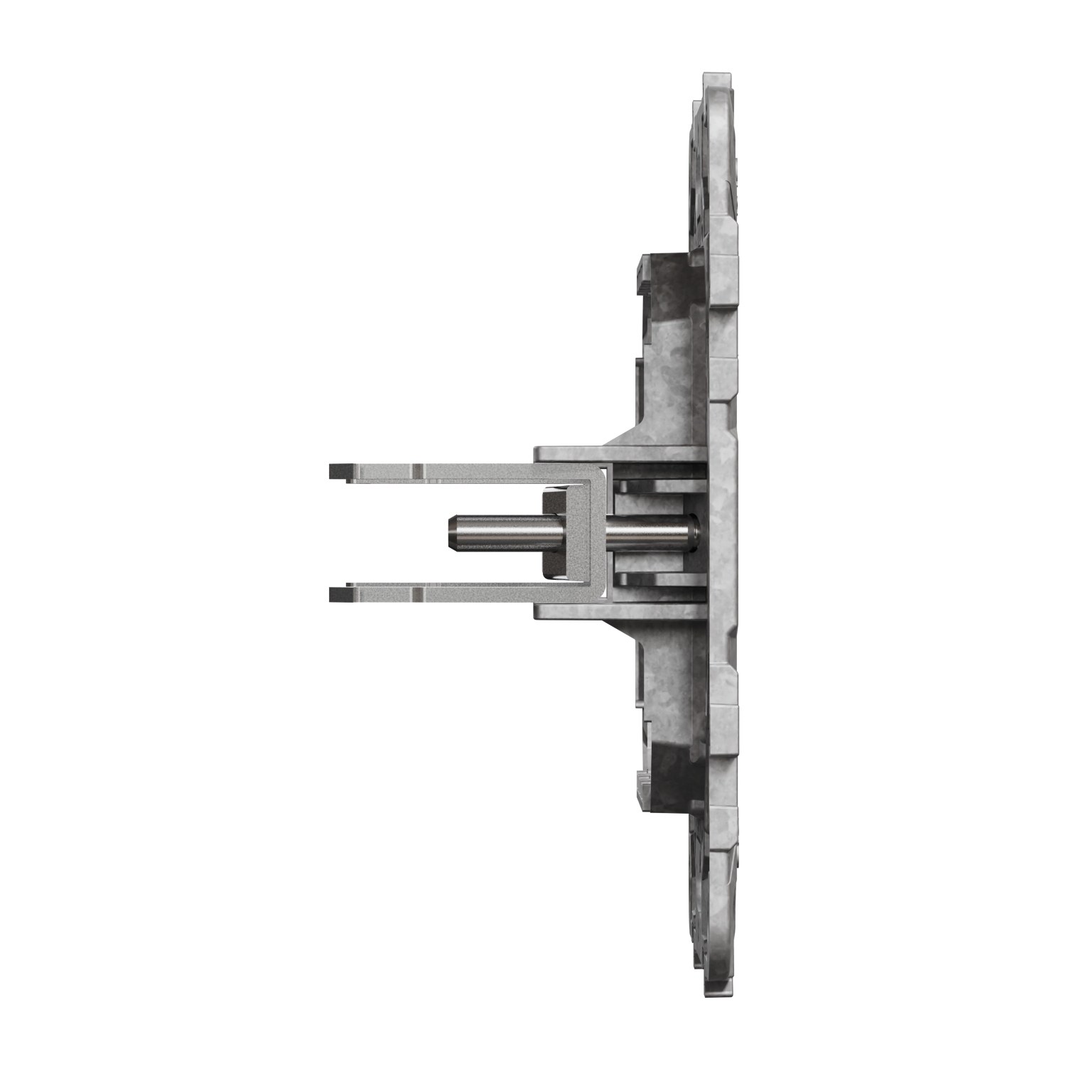 NU7002G - Universal fixing frame, New Unica, with long fixed claws, 2 ...