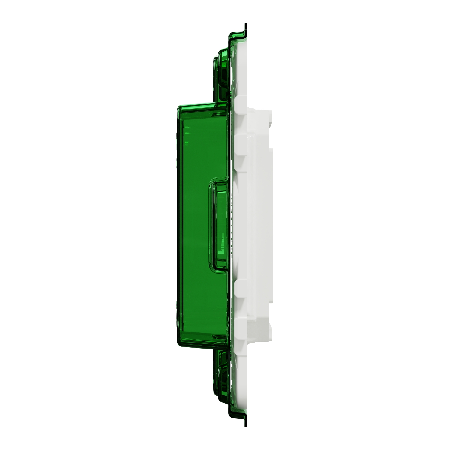 NU7002PC - Yeni Unica, Kapaklı Plastik Montaj Plakası, Tırnaksız, Tekli ...