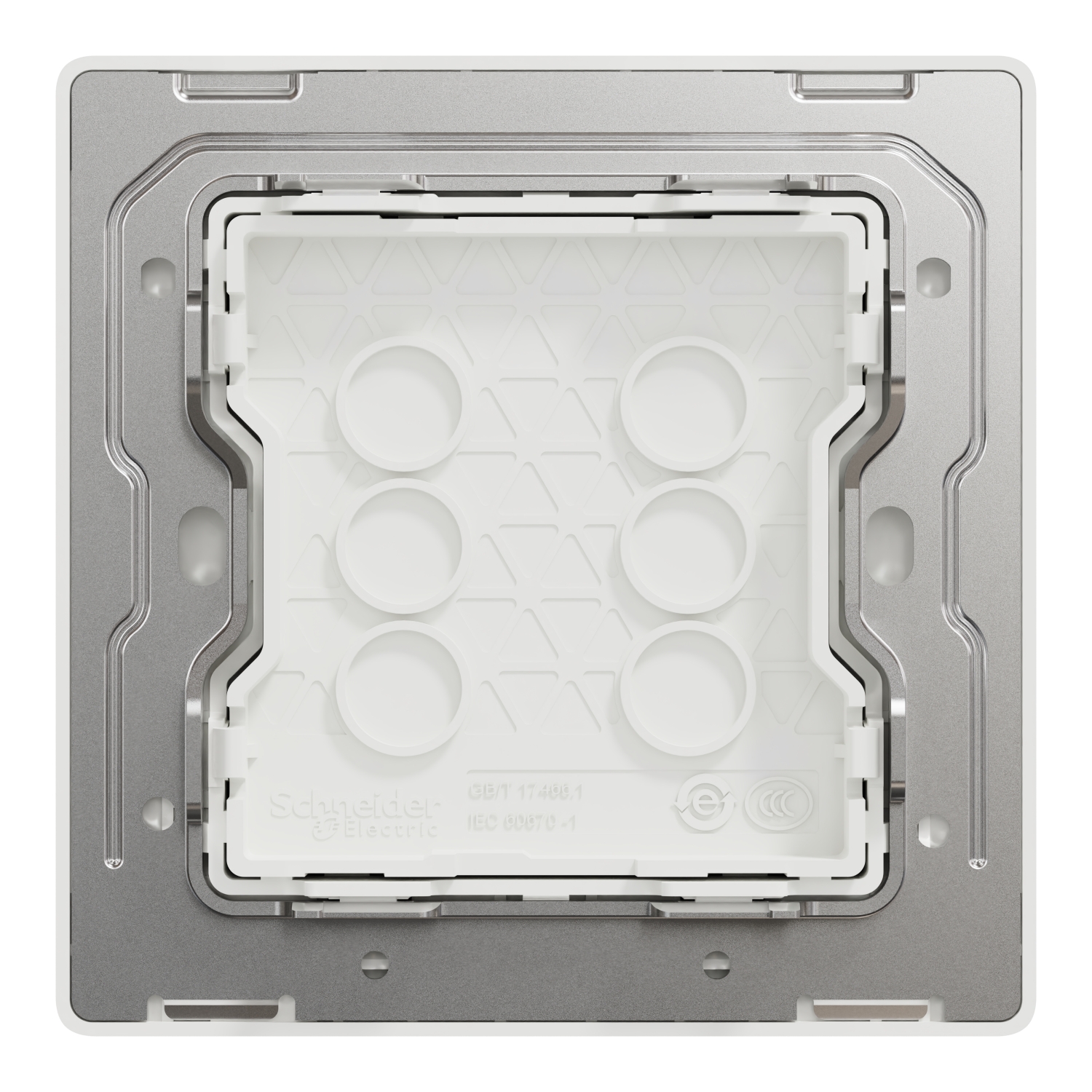 NUX30X_DG - Blank plate, Unica X, 1 gang, matt, dark grey | Schneider ...