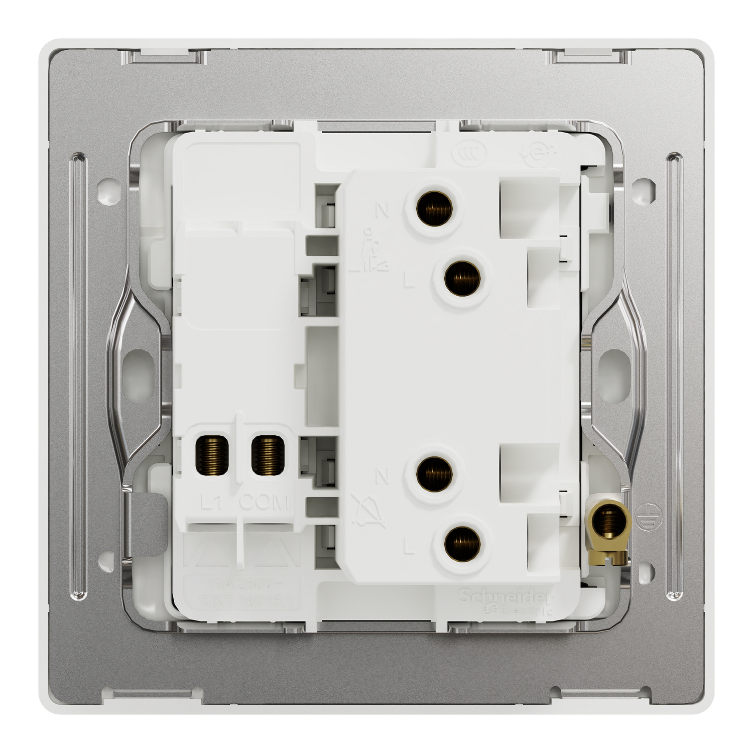 NUX31BPDM_DG - Bell press switch, Unica X, with DND and PCU symbol ...