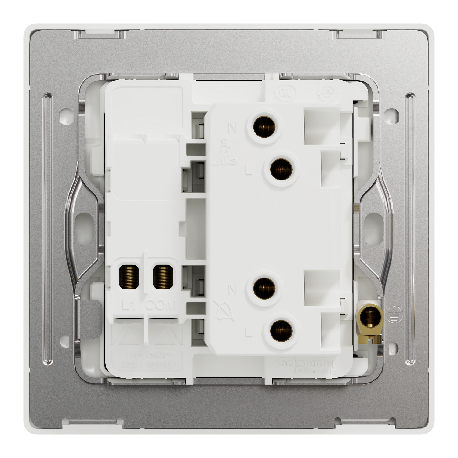 NUX31BPDM_SS - Bell press switch, Unica X, with DND and PCU symbol ...
