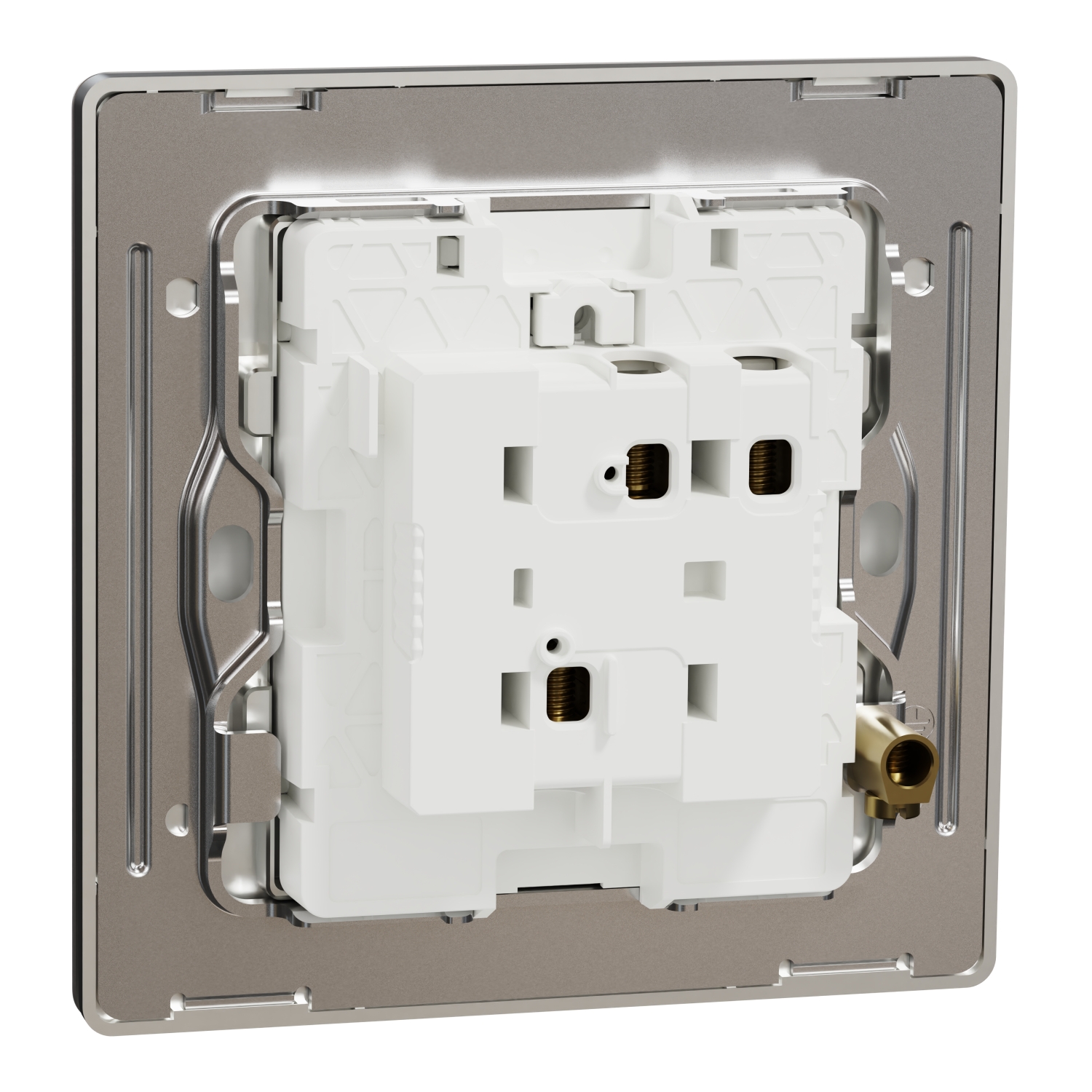 NUX31_1N_DG - Switch, Unica X, 1 way, 16AX, 250V, 1 gang, with LED ...