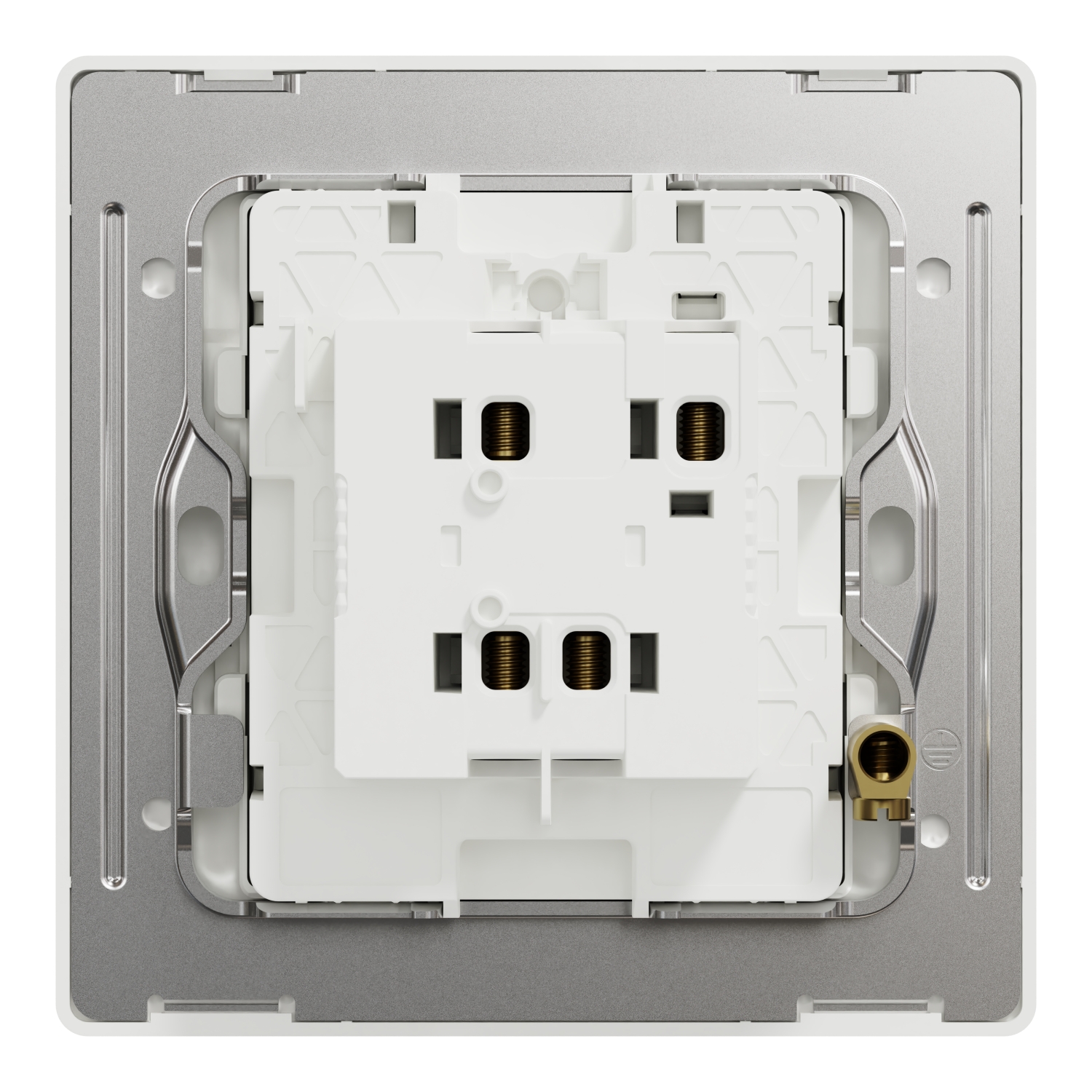 NUX31_2_SS - Switch, Unica X, 2 way, 16AX, 250V, 1 gang, stainless ...