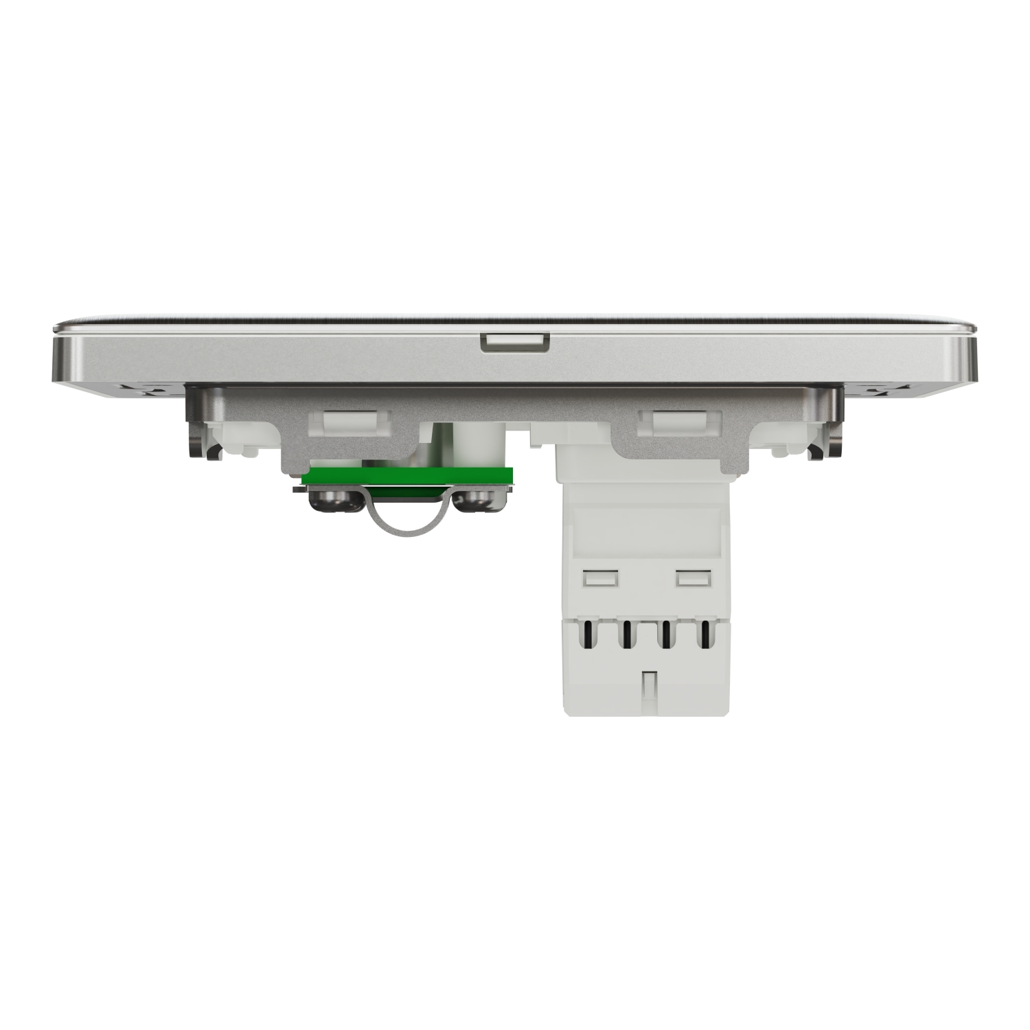 NUX32TVRJ6_SS - TV and Data socket, Unica X, 2 gangs, shuttered ...