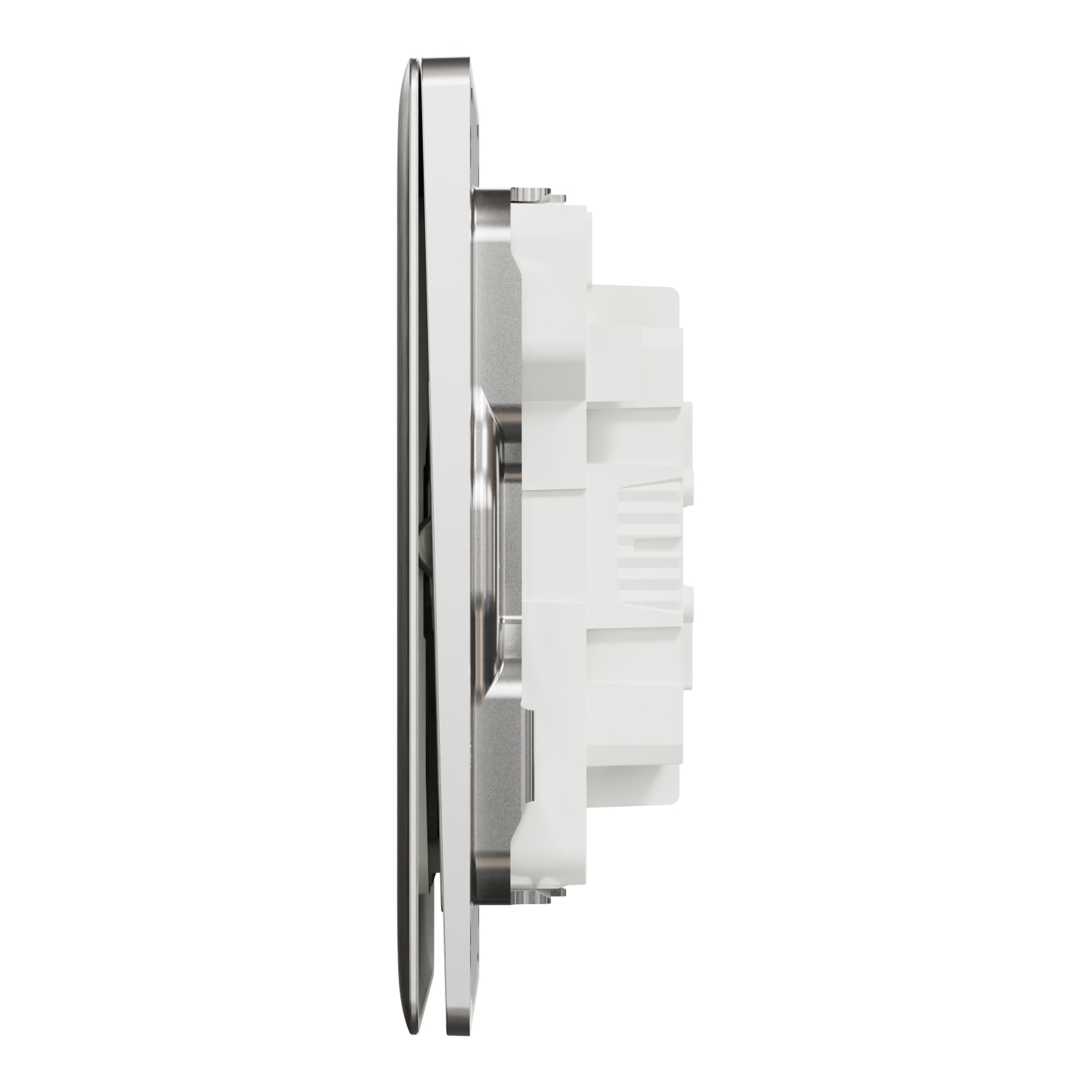 NUX32_2_SS - Switch, Unica X, 2 way, 16AX, 250V, 2 gangs, stainless ...