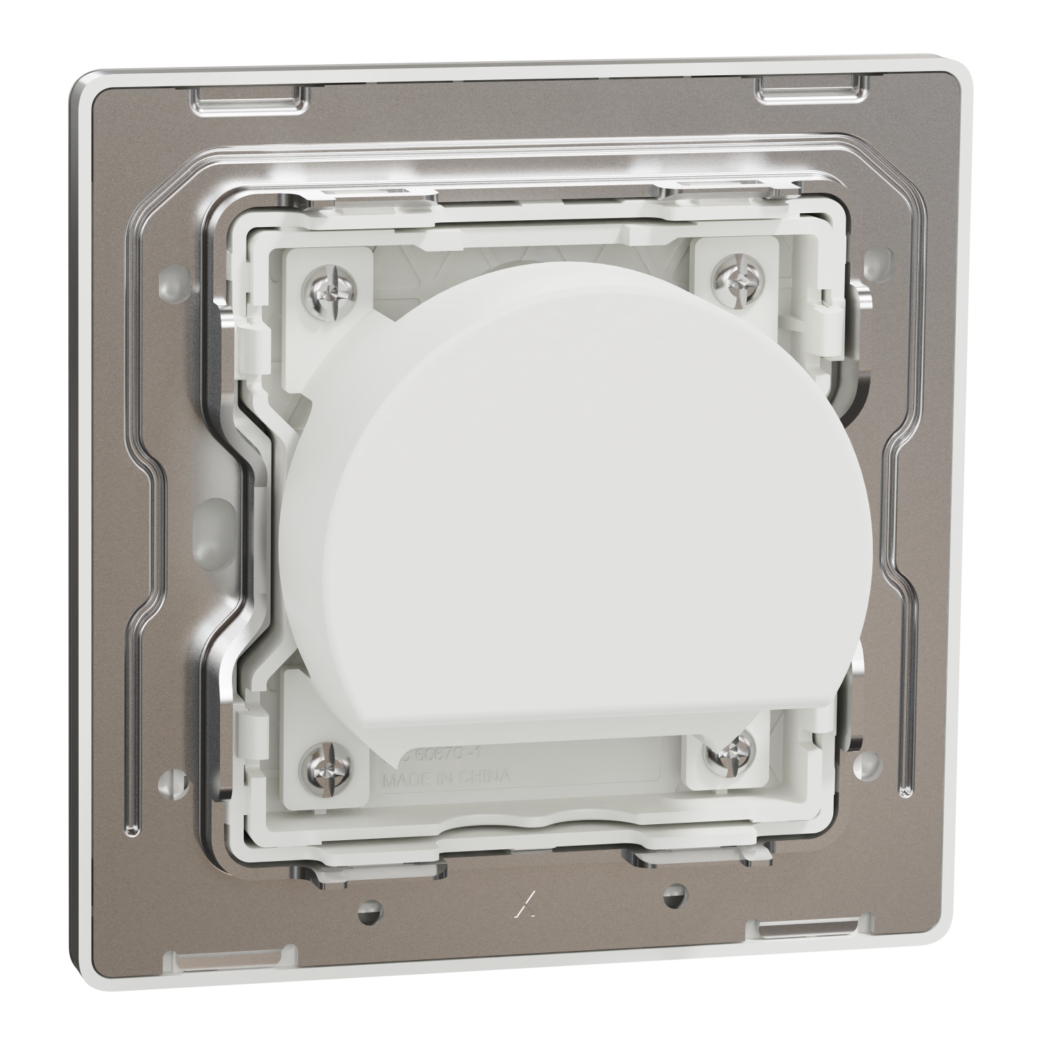 NUX33SMATV_SS - Master socket outlet, Unica X, with TV-SAT-R module ...